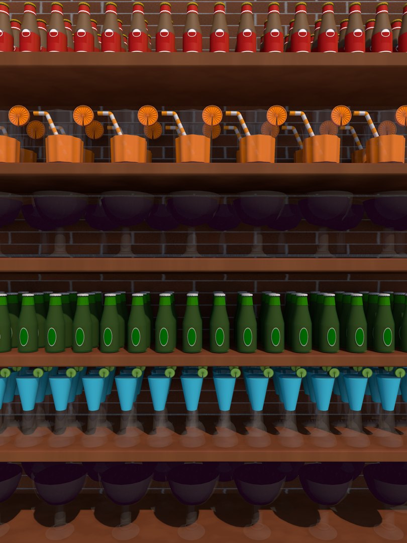 Booz Bar 3D Model - TurboSquid 1308955