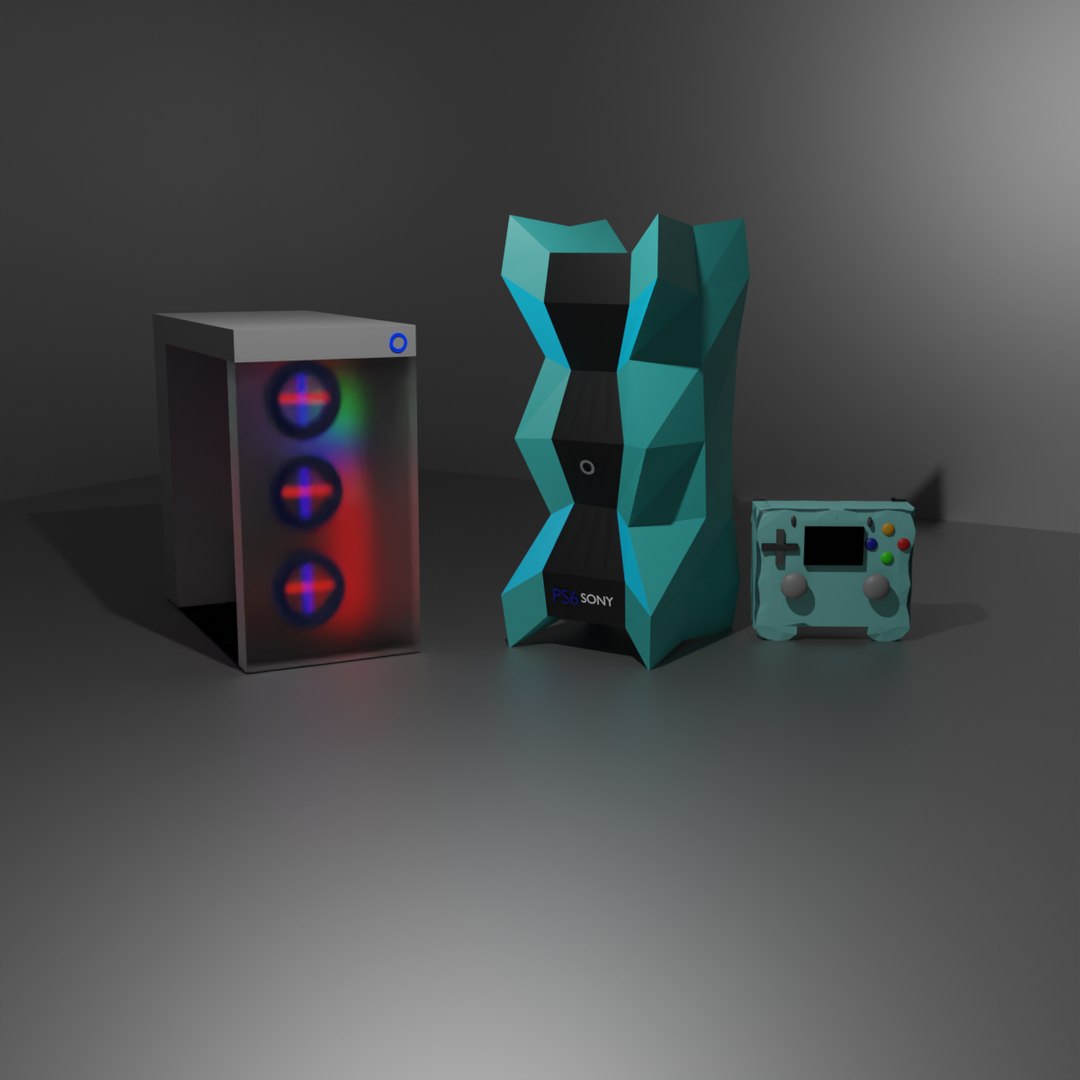 3D Ps6 Console And A Gaming Pc With Rtx 4090 Model - TurboSquid 1951885