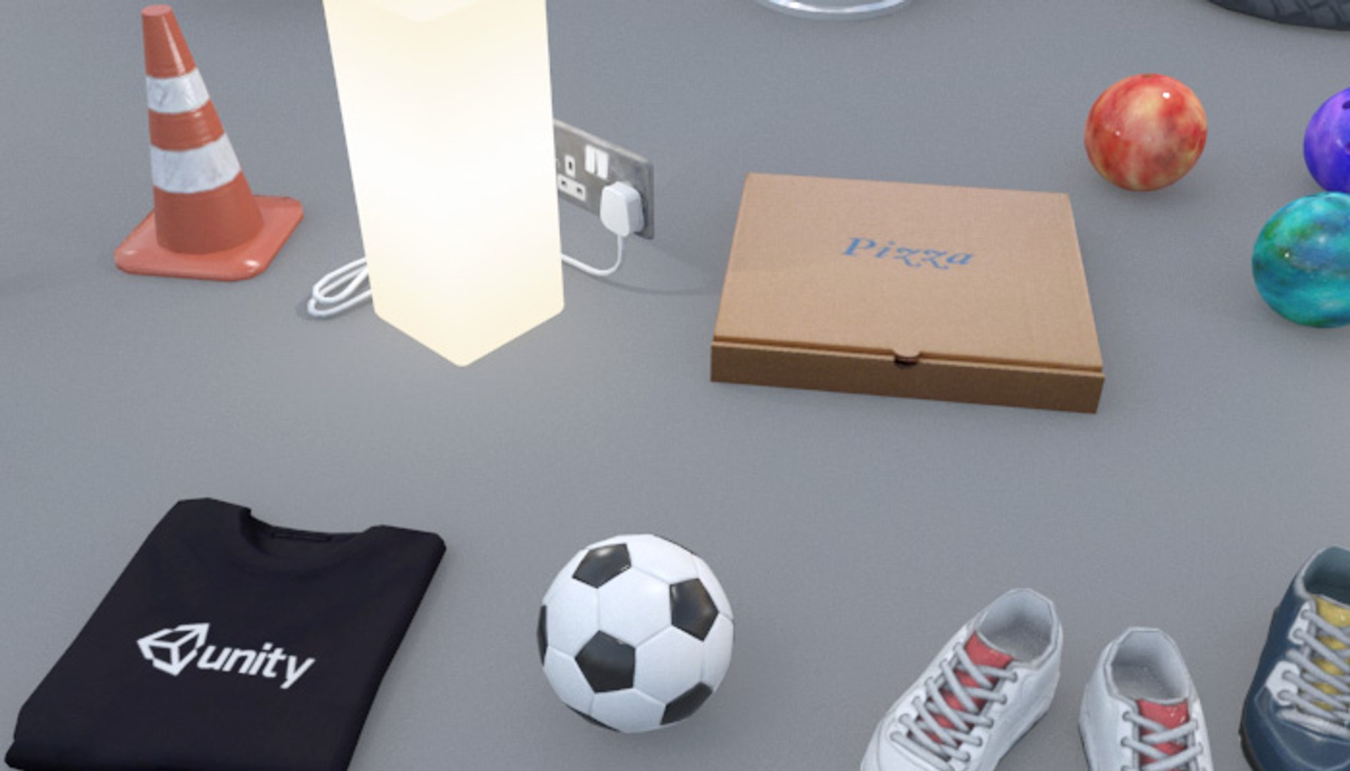 3d Fbx Props Ash Trays