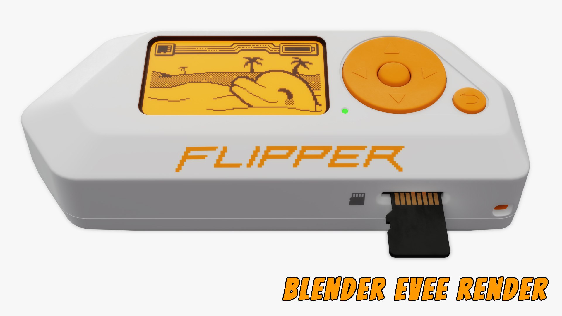 Flipper Zero 3D Model - TurboSquid 2178514