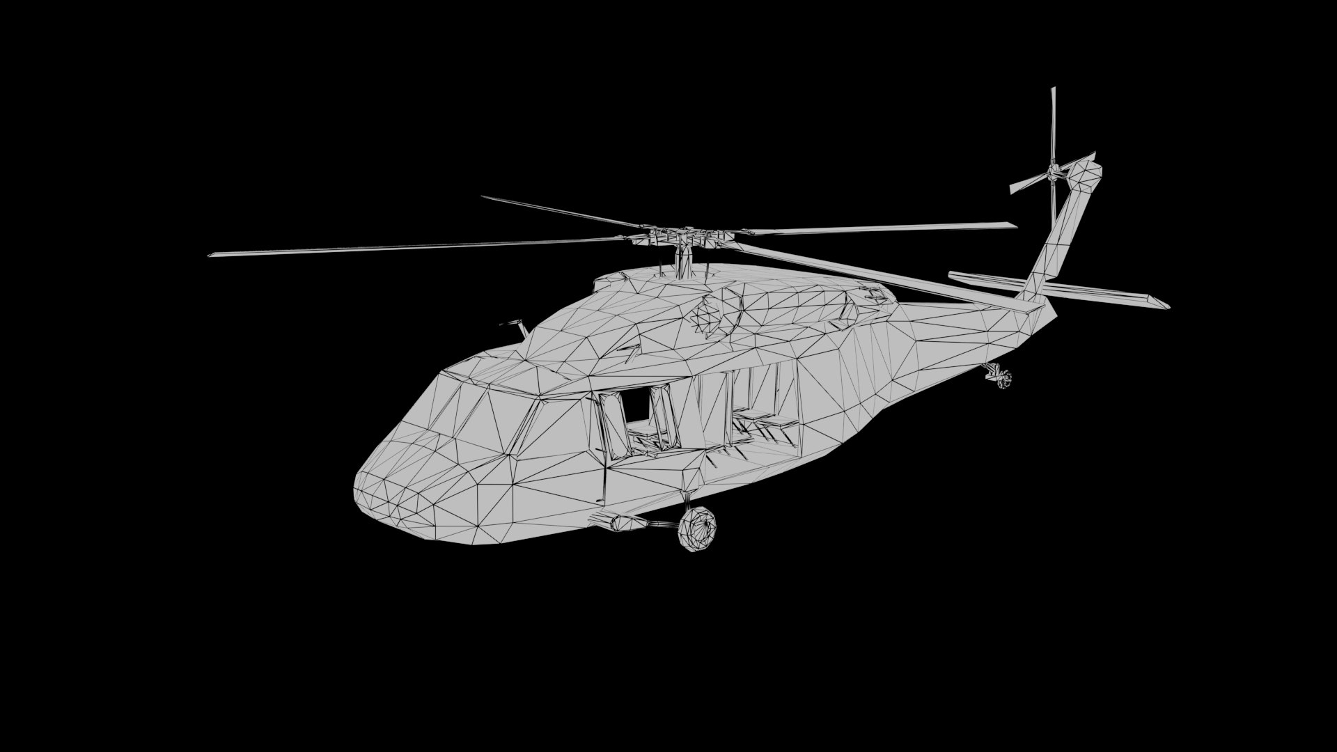 3D Low polly Helicopter with 4K PBR Texture - TurboSquid 2160905