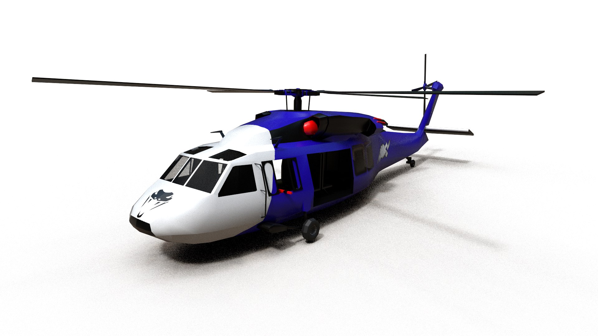 3D Low polly Helicopter with 4K PBR Texture - TurboSquid 2160905