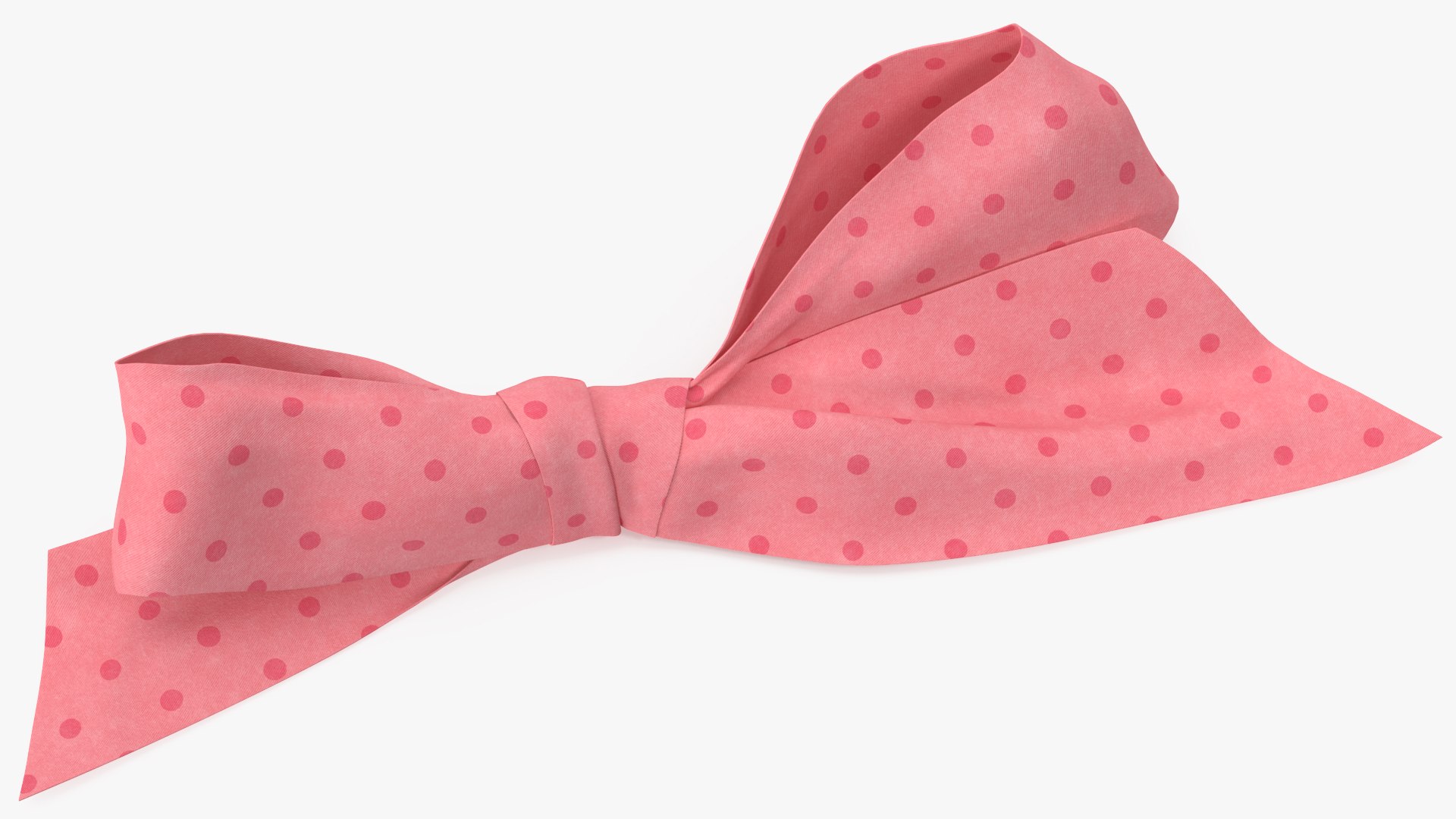 3D Model Pink Bow V 7 - TurboSquid 1654861