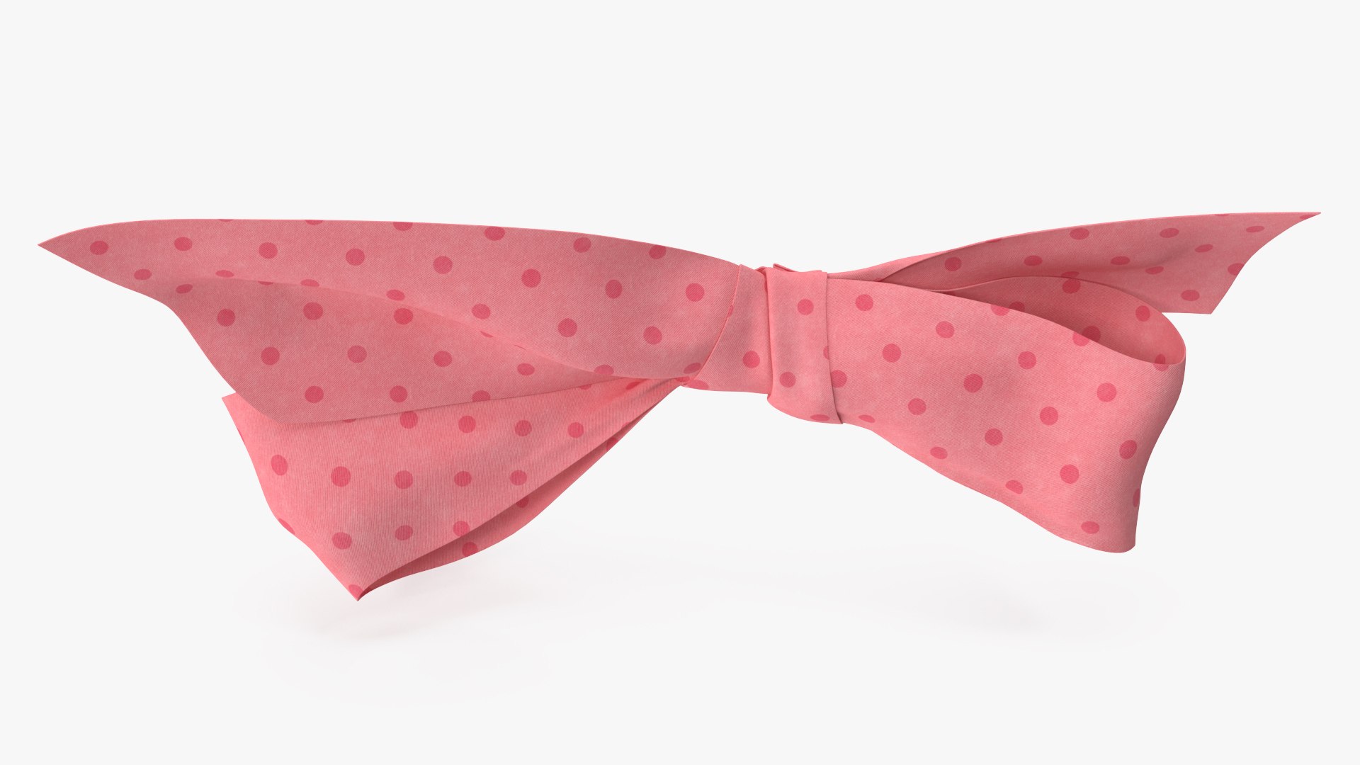 3D Model Pink Bow V 7 - TurboSquid 1654861