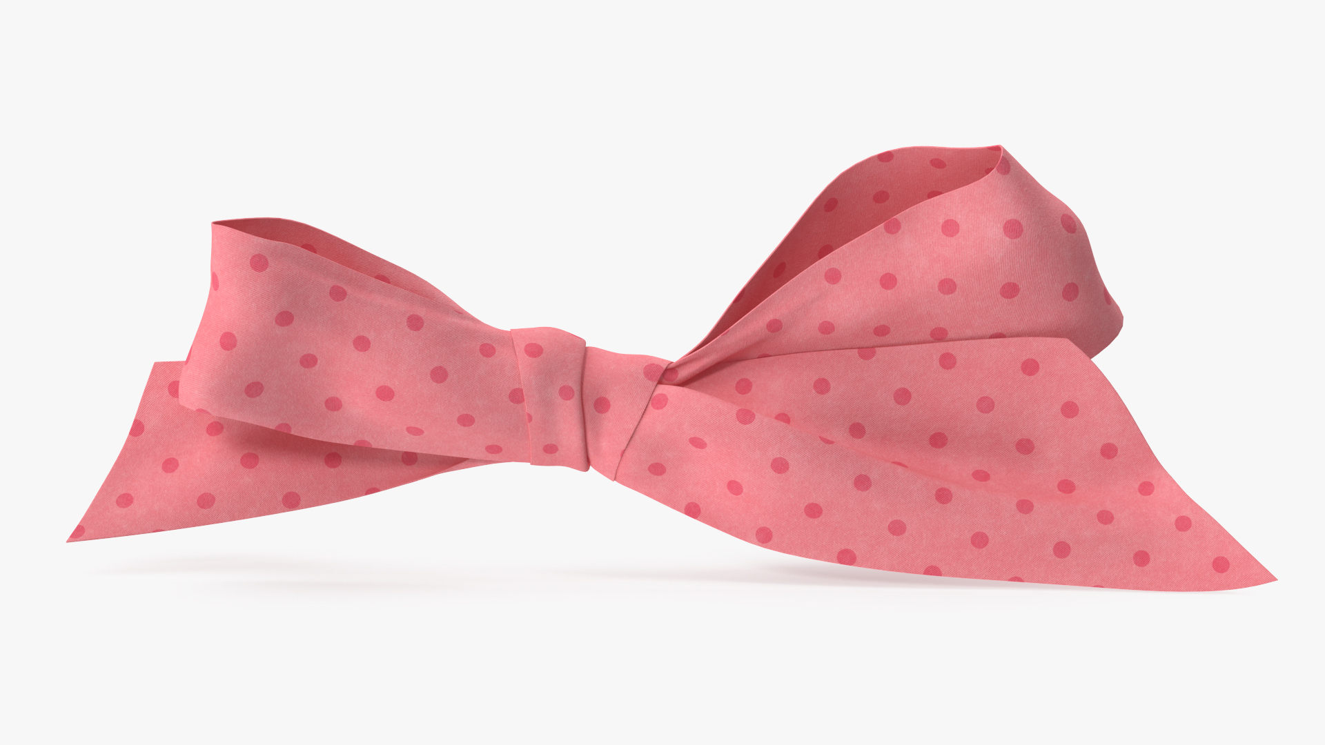 3D Model Pink Bow V 7 - TurboSquid 1654861