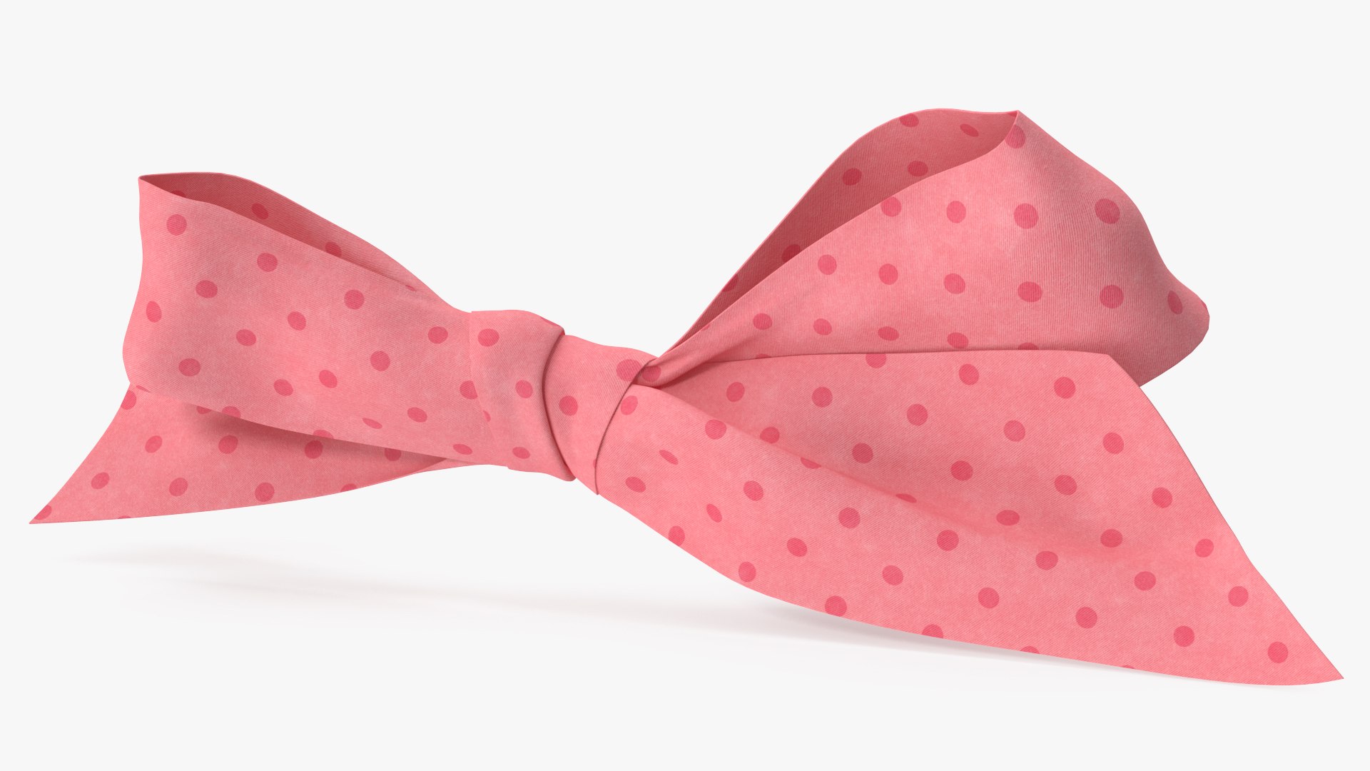3D Model Pink Bow V 7 - TurboSquid 1654861