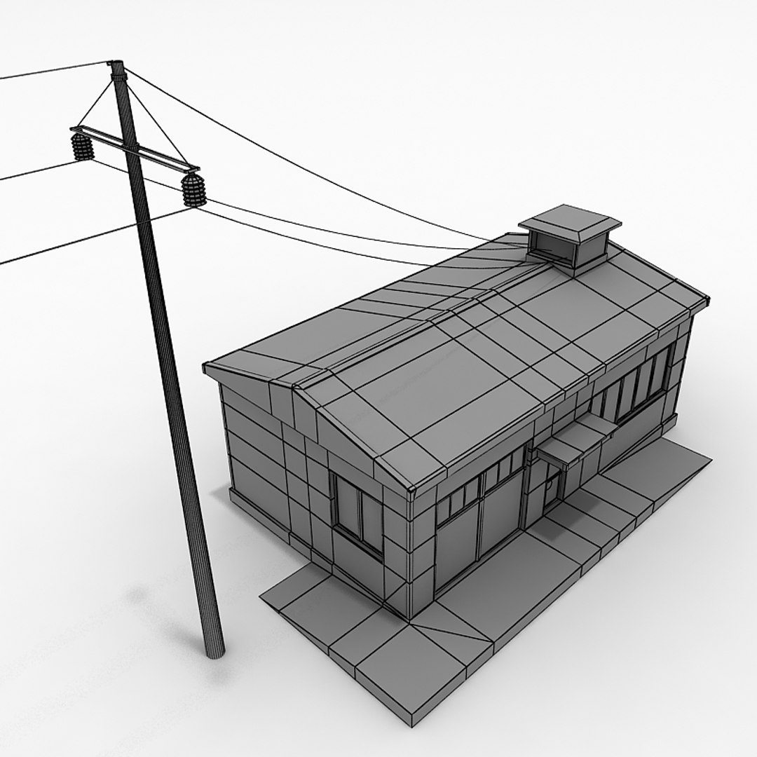 power supply 02 3d model