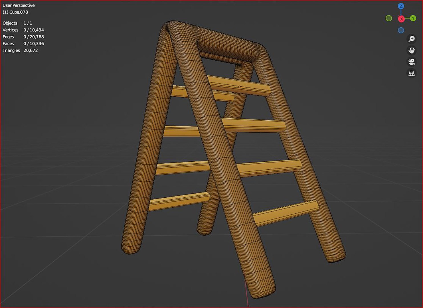 3d ladder icon 3D model - TurboSquid 2066361