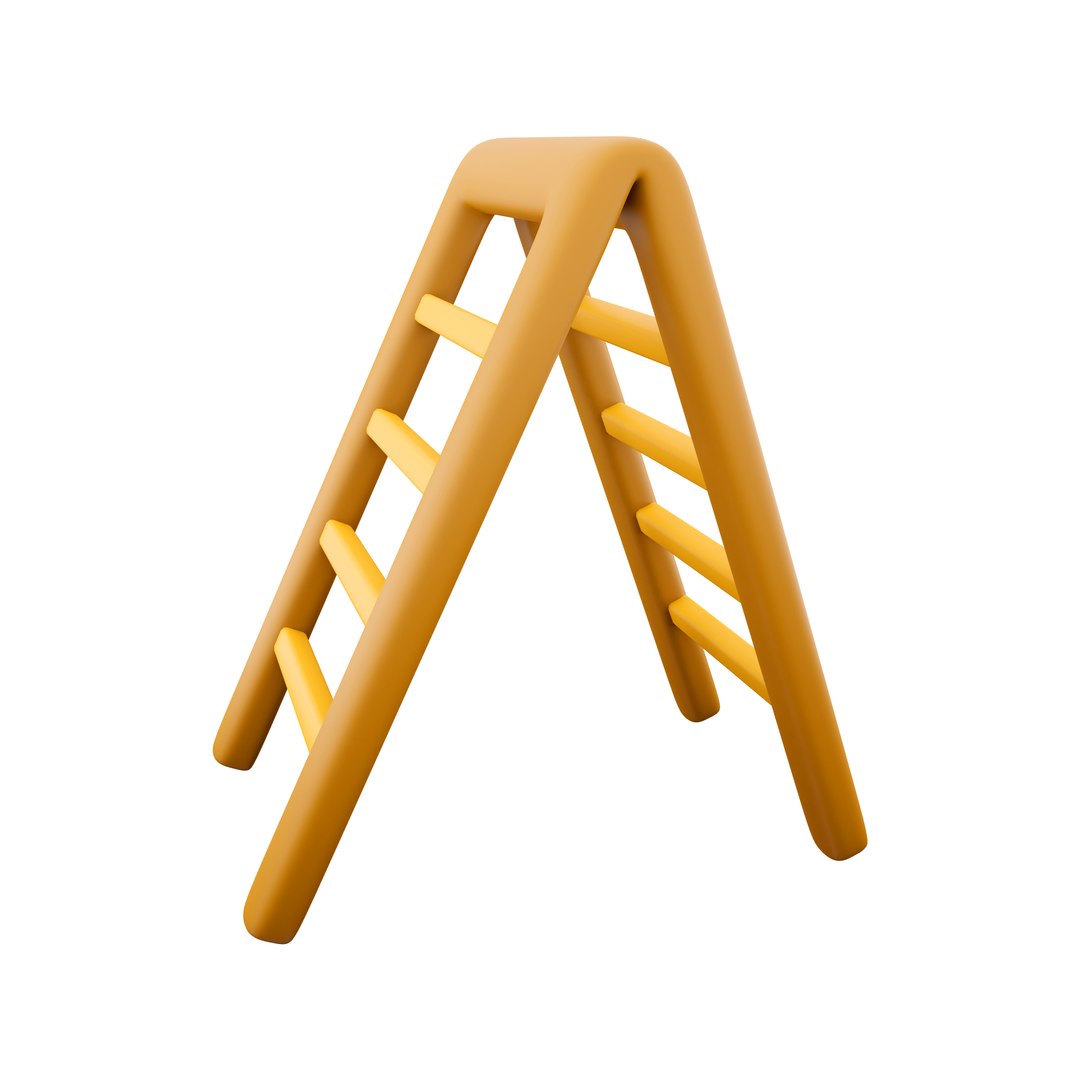 3d ladder icon 3D model - TurboSquid 2066361