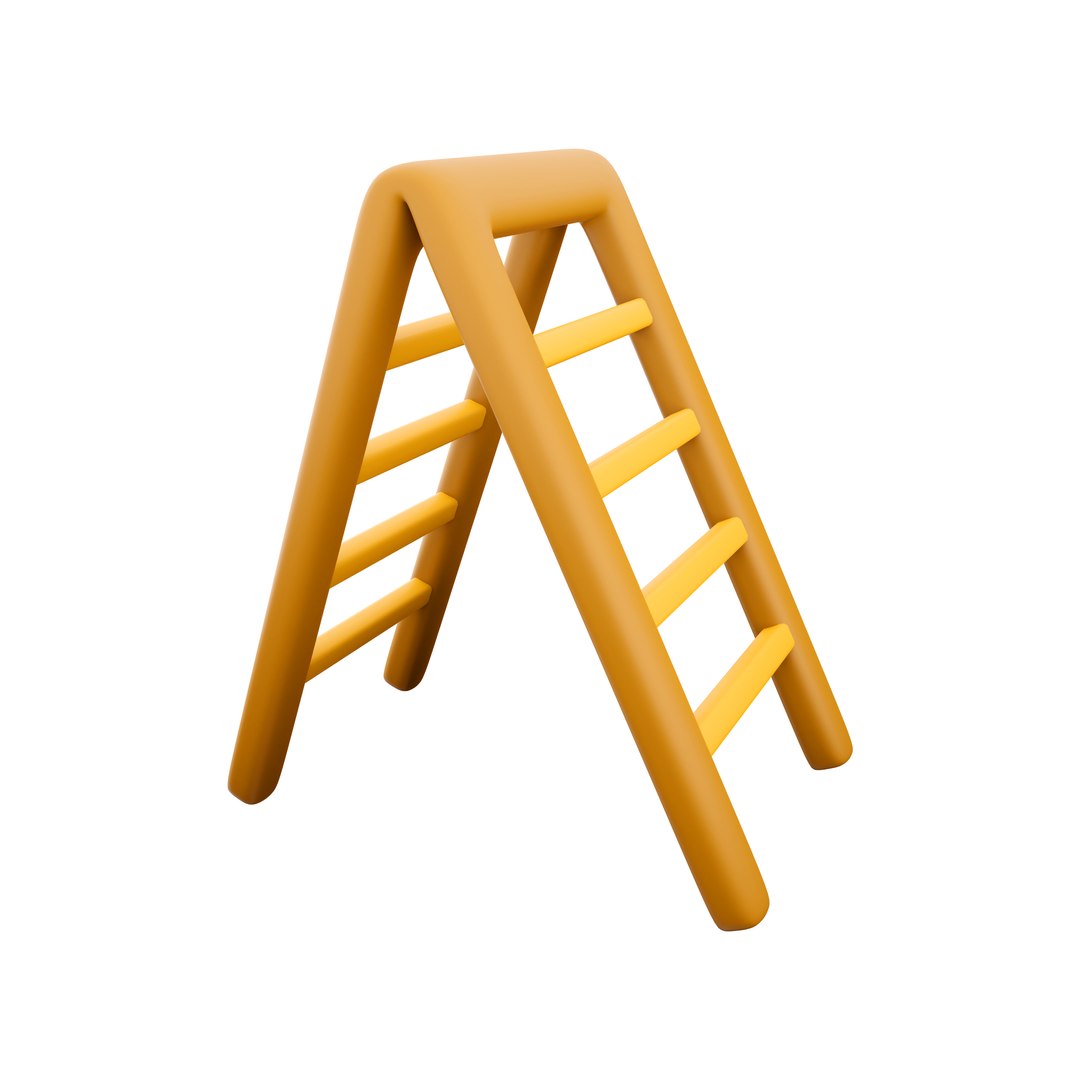 3d ladder icon 3D model - TurboSquid 2066361