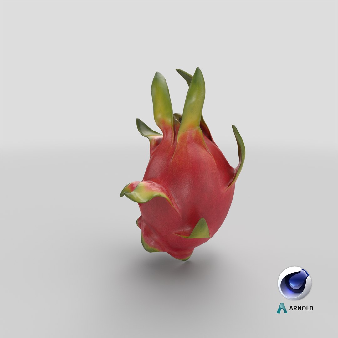 Whole Dragon Fruit 3D Model - TurboSquid 1929320