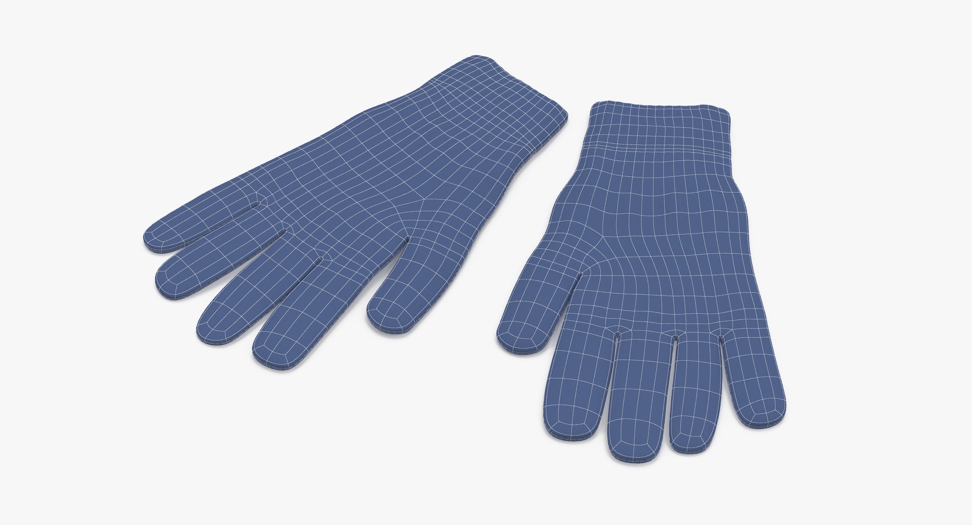 3d Model Gloves 03