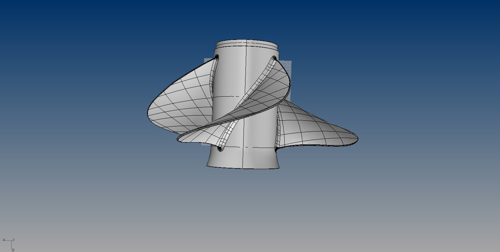 Outboard Propeller 3D - TurboSquid 1348307