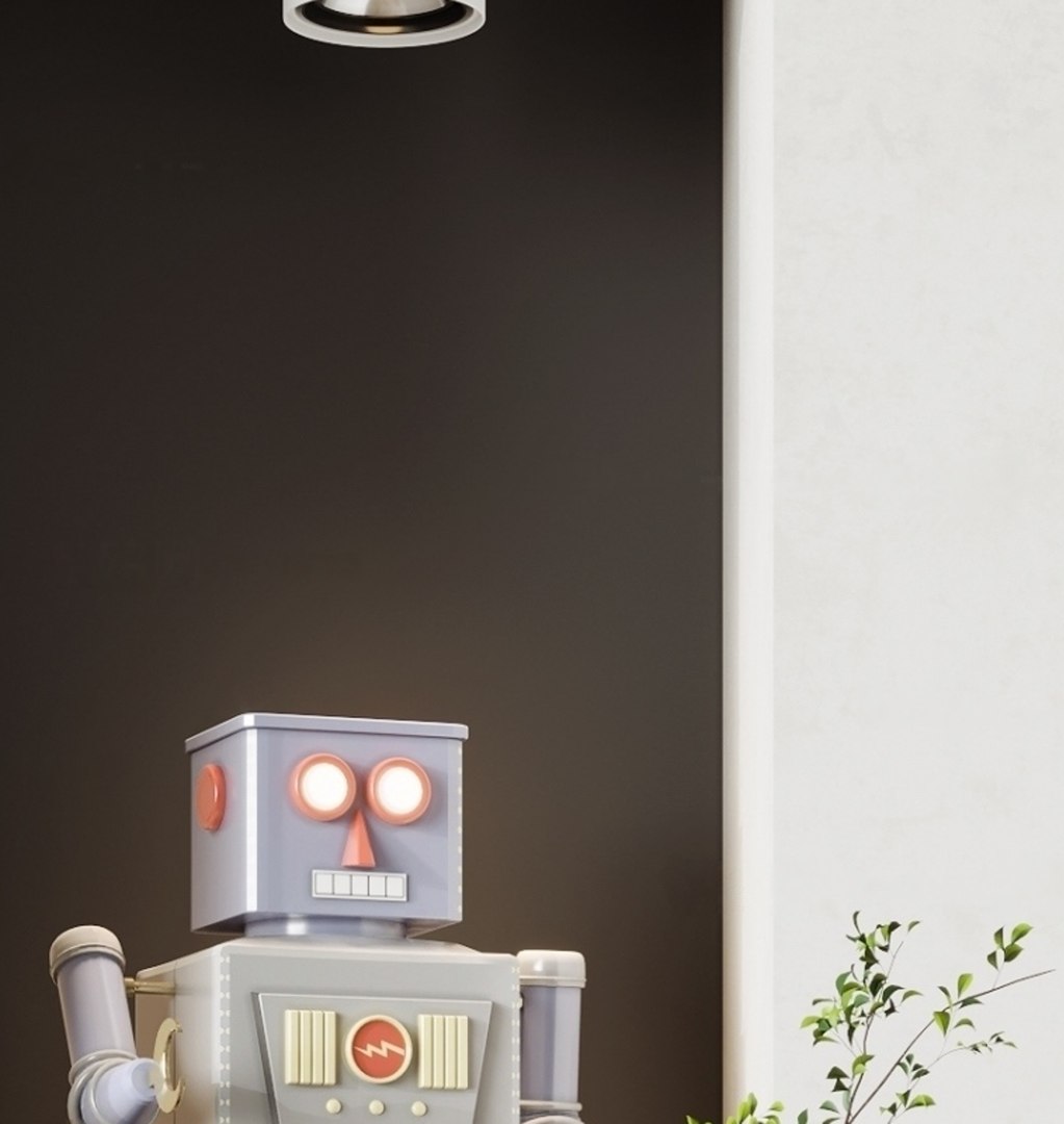 3D Modern Robot Decorative Decoration Model - TurboSquid 2057866