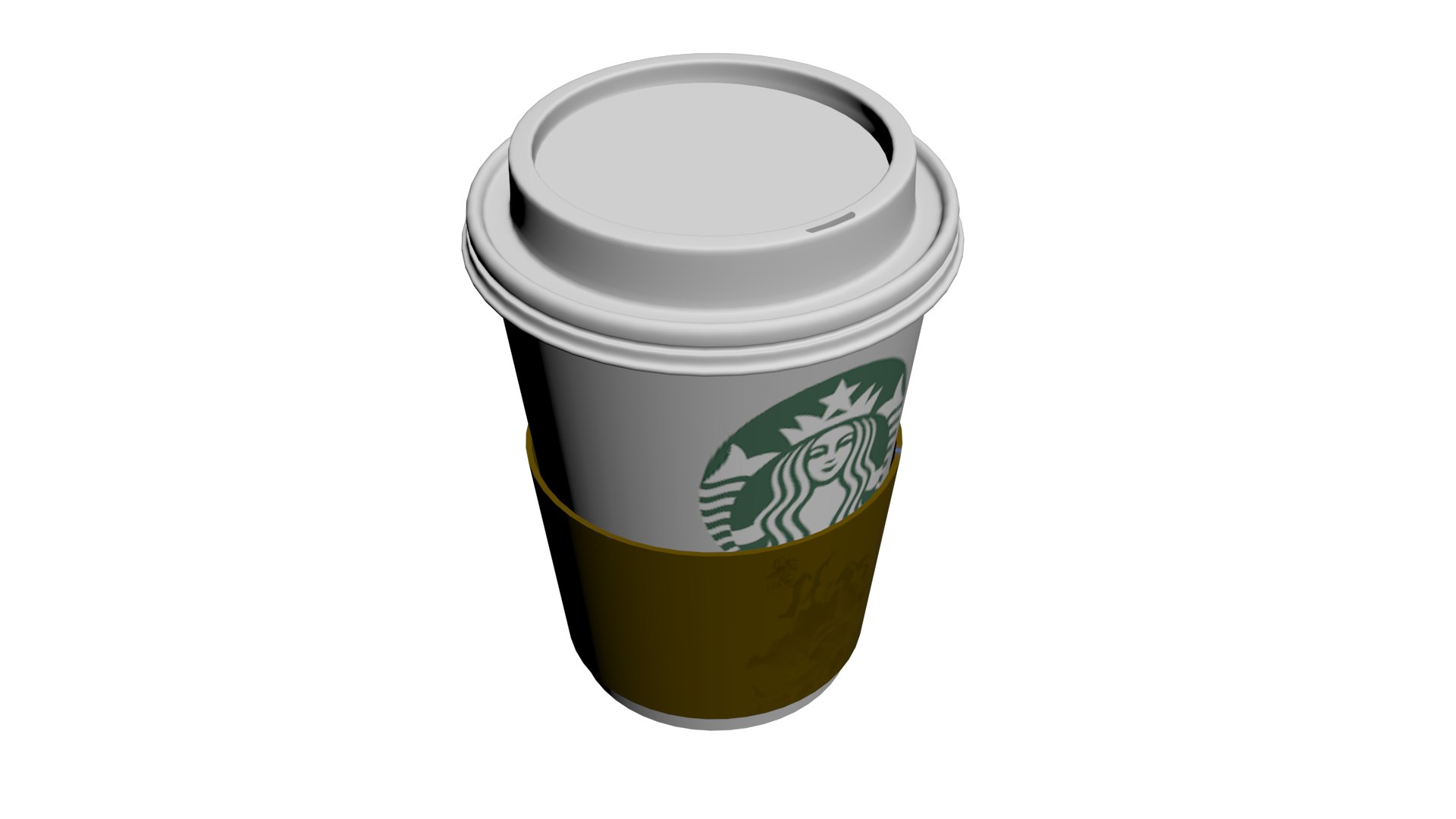 Cup Starbucks 3D Model - TurboSquid 1568931