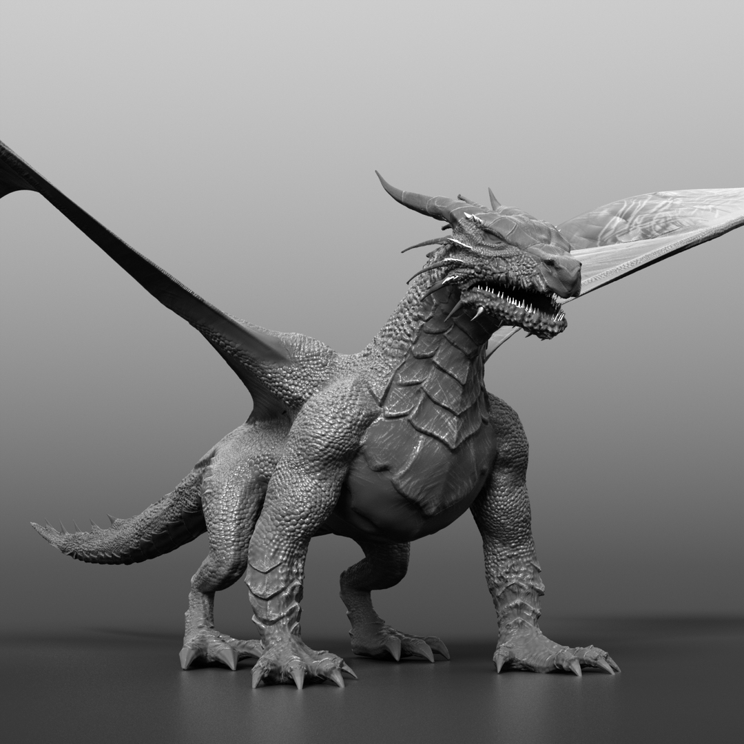 3d dragon