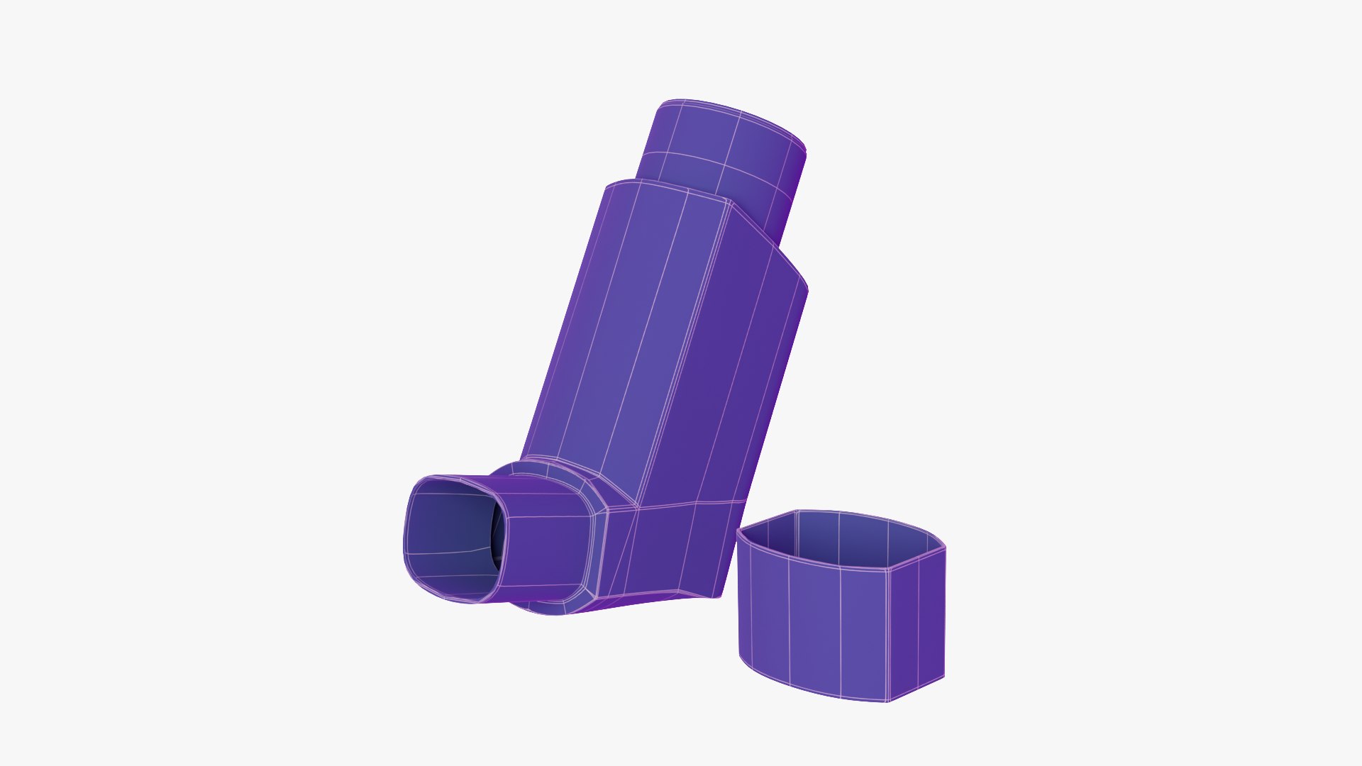 Asthma Inhaler 3D - TurboSquid 2155381