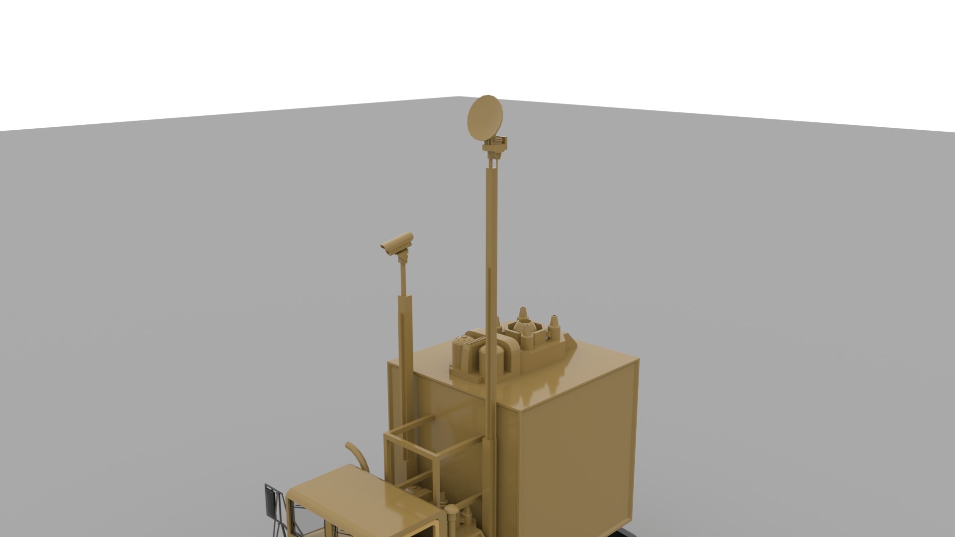 3D Military Radar Truck 3D Model Model - TurboSquid 1880592