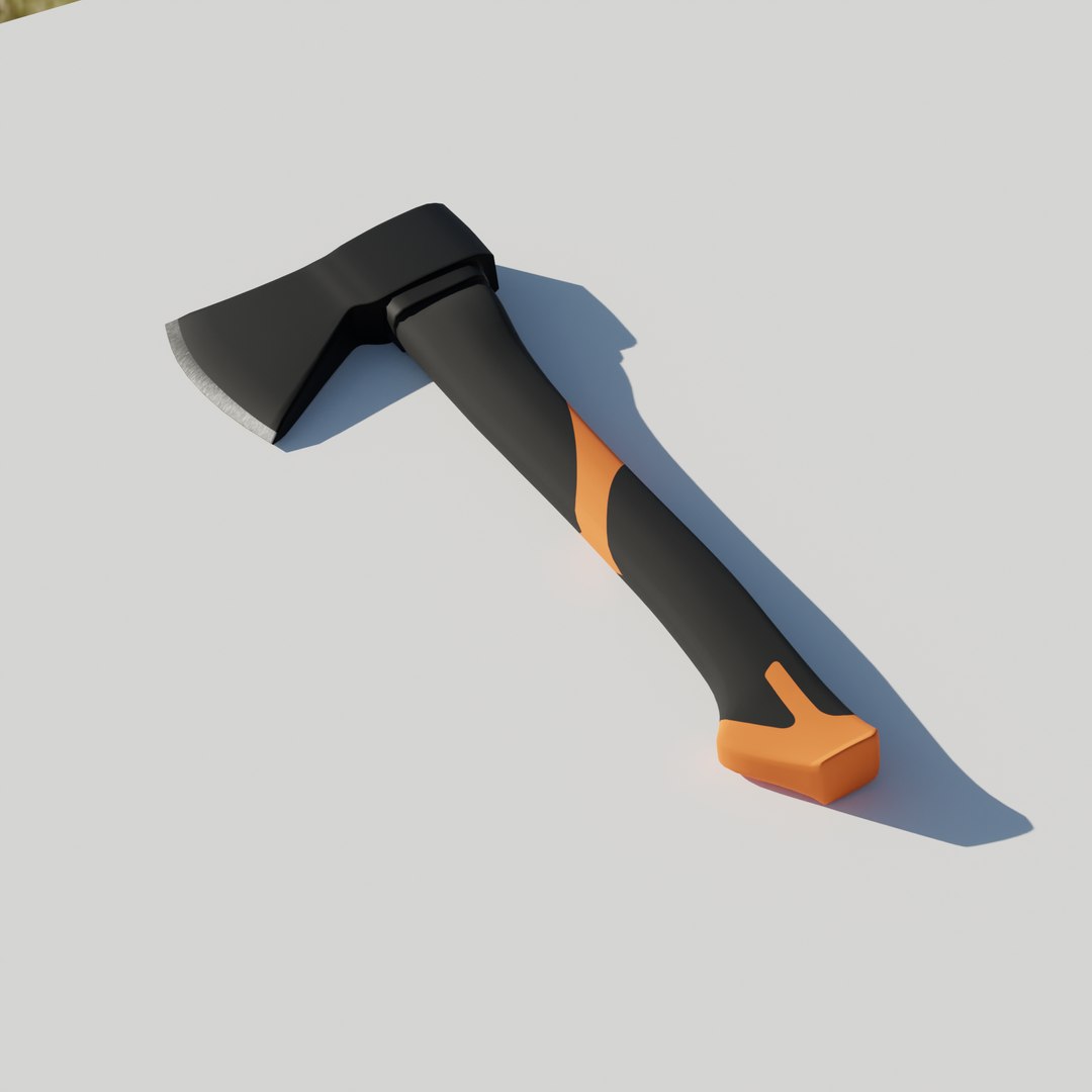 3D Metal Modern Axe - TurboSquid 1900570
