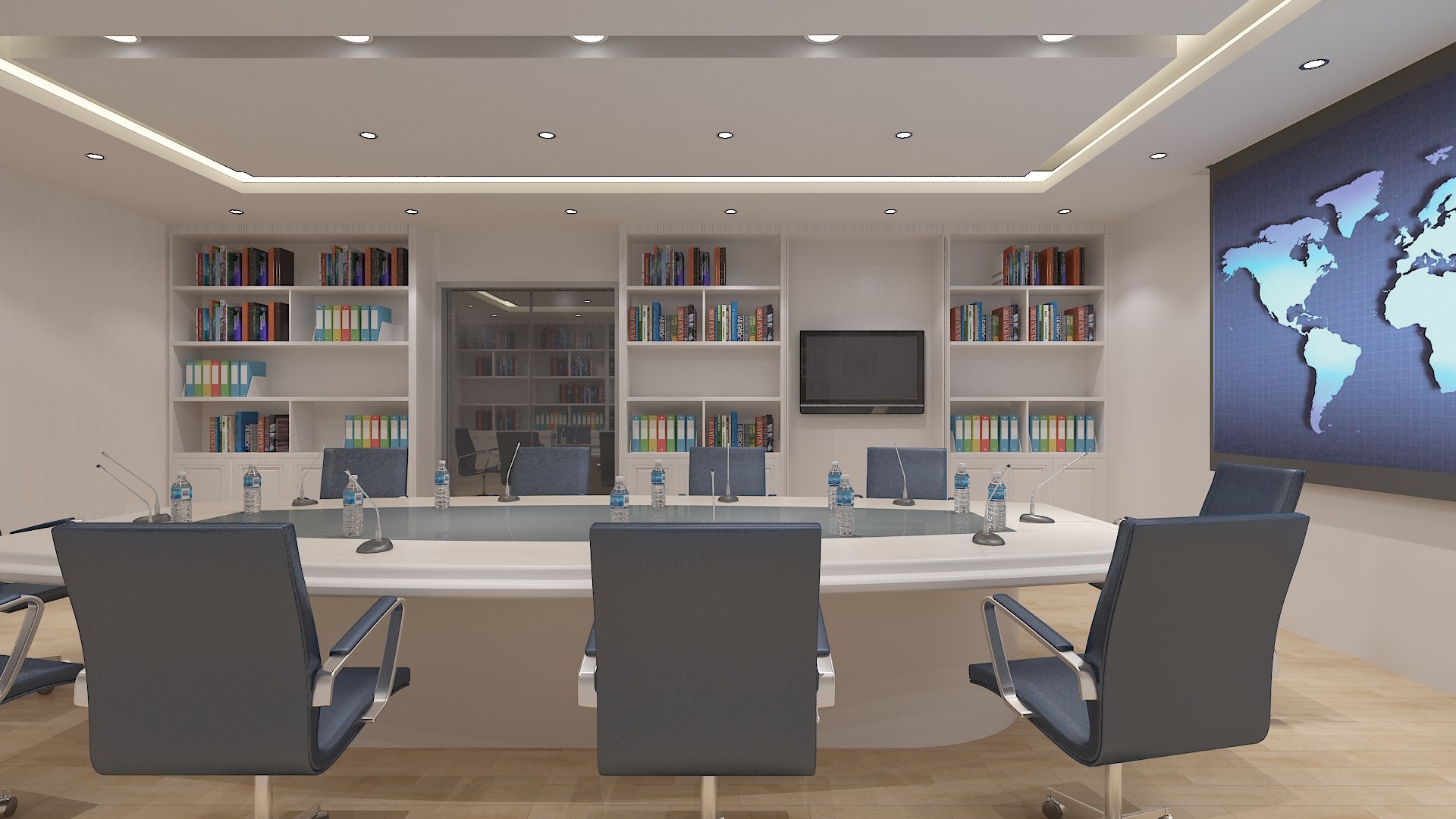 3D Model Conference Room 01 - TurboSquid 1718614
