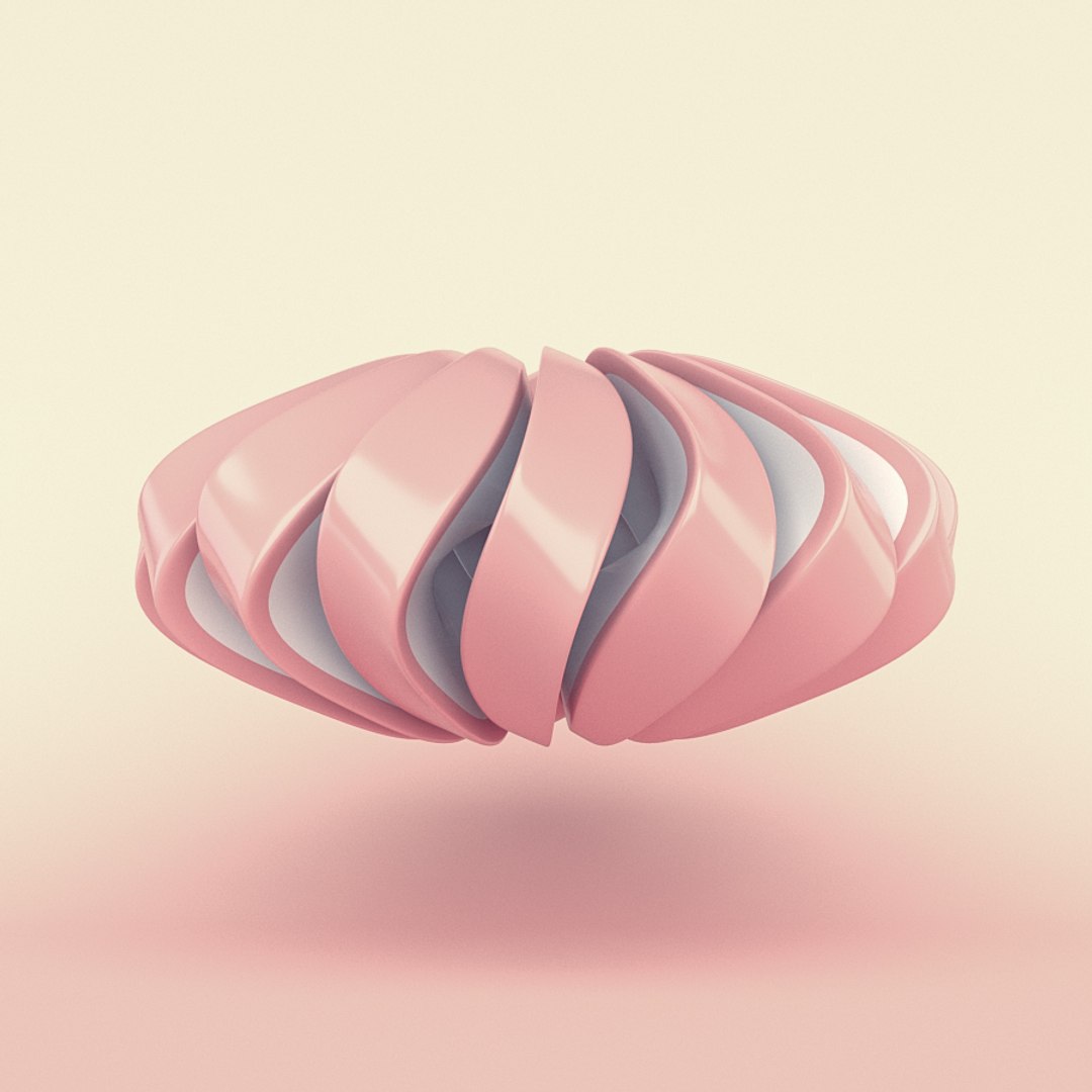 3D Abstract Torus Model - TurboSquid 1751671