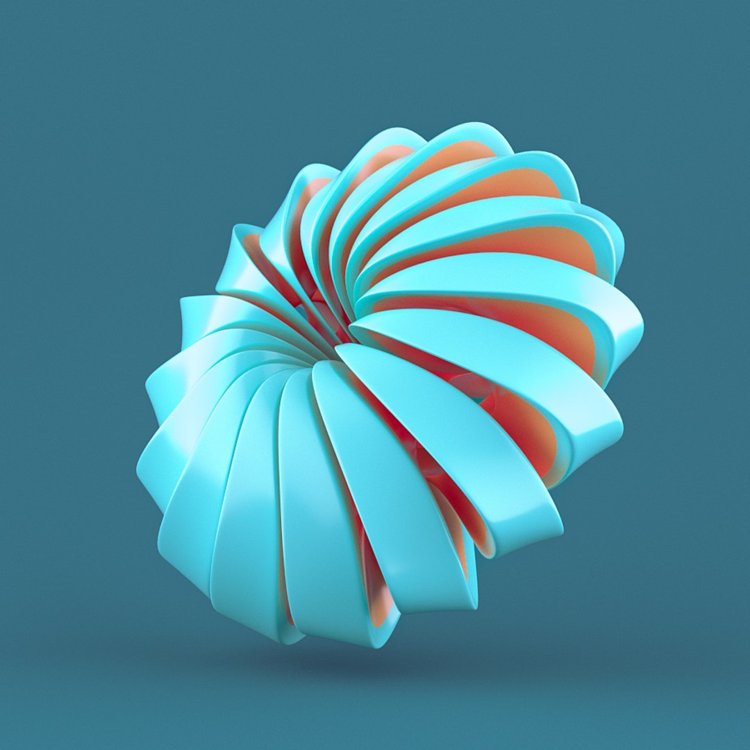 3D abstract torus model - TurboSquid 1751671