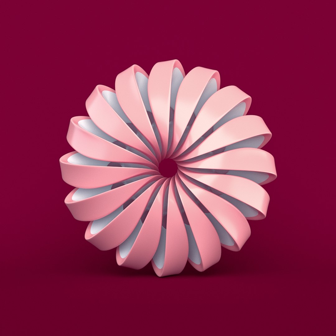 3D Abstract Torus Model - TurboSquid 1751671