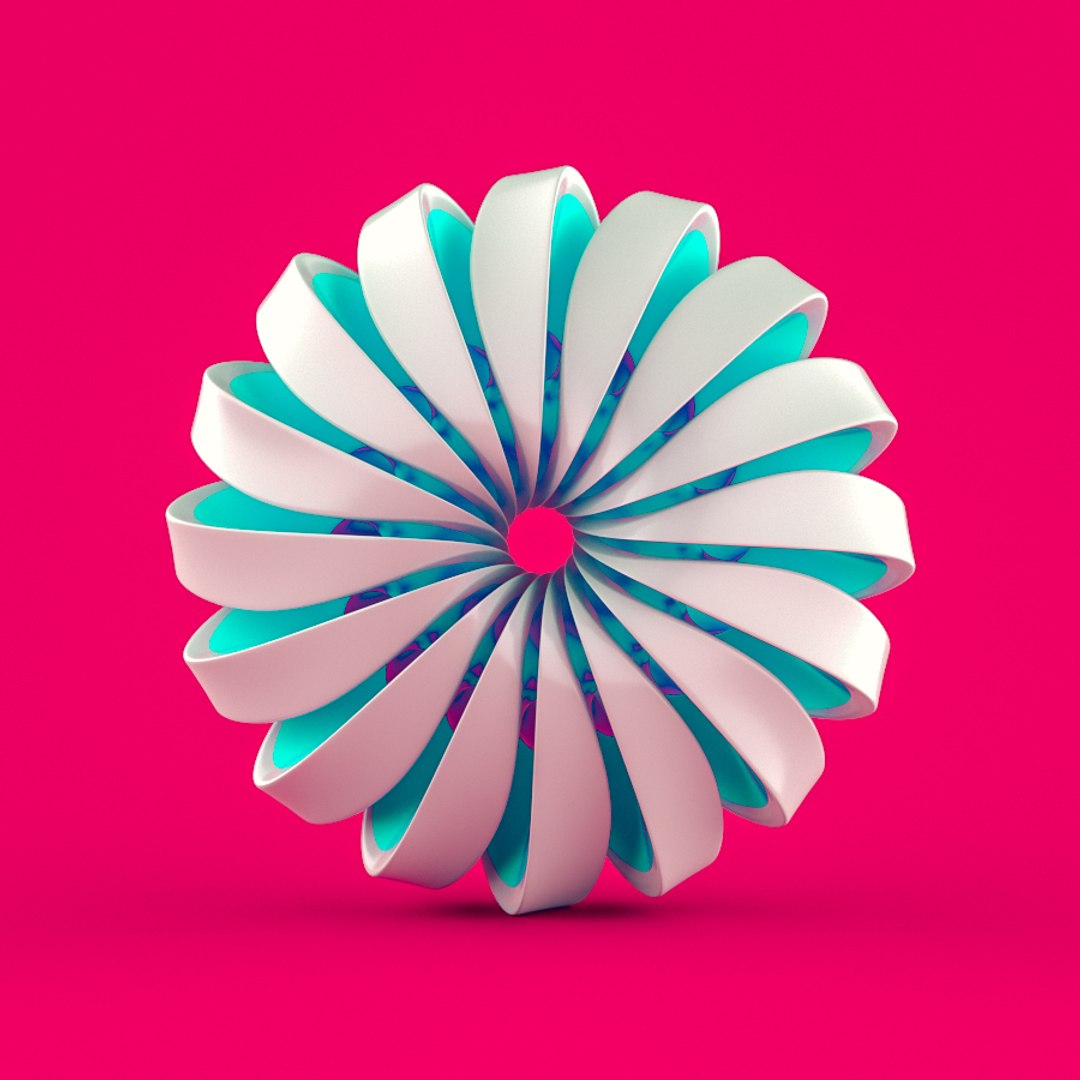 3D Abstract Torus Model - TurboSquid 1751671