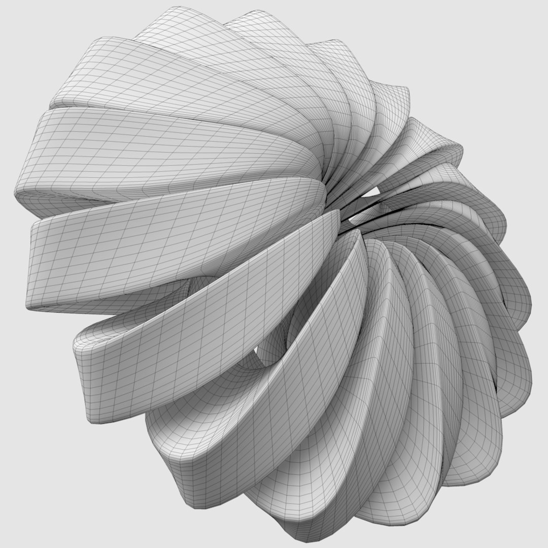 3D abstract torus model - TurboSquid 1751671