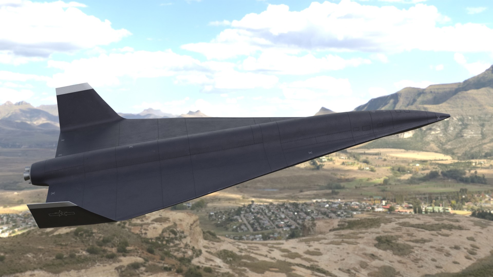 WZ-8 Hypersonic Drone Model - TurboSquid 2055697