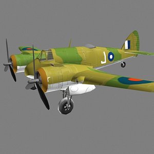 Bristol Beaufighter 3D Models for Download | TurboSquid