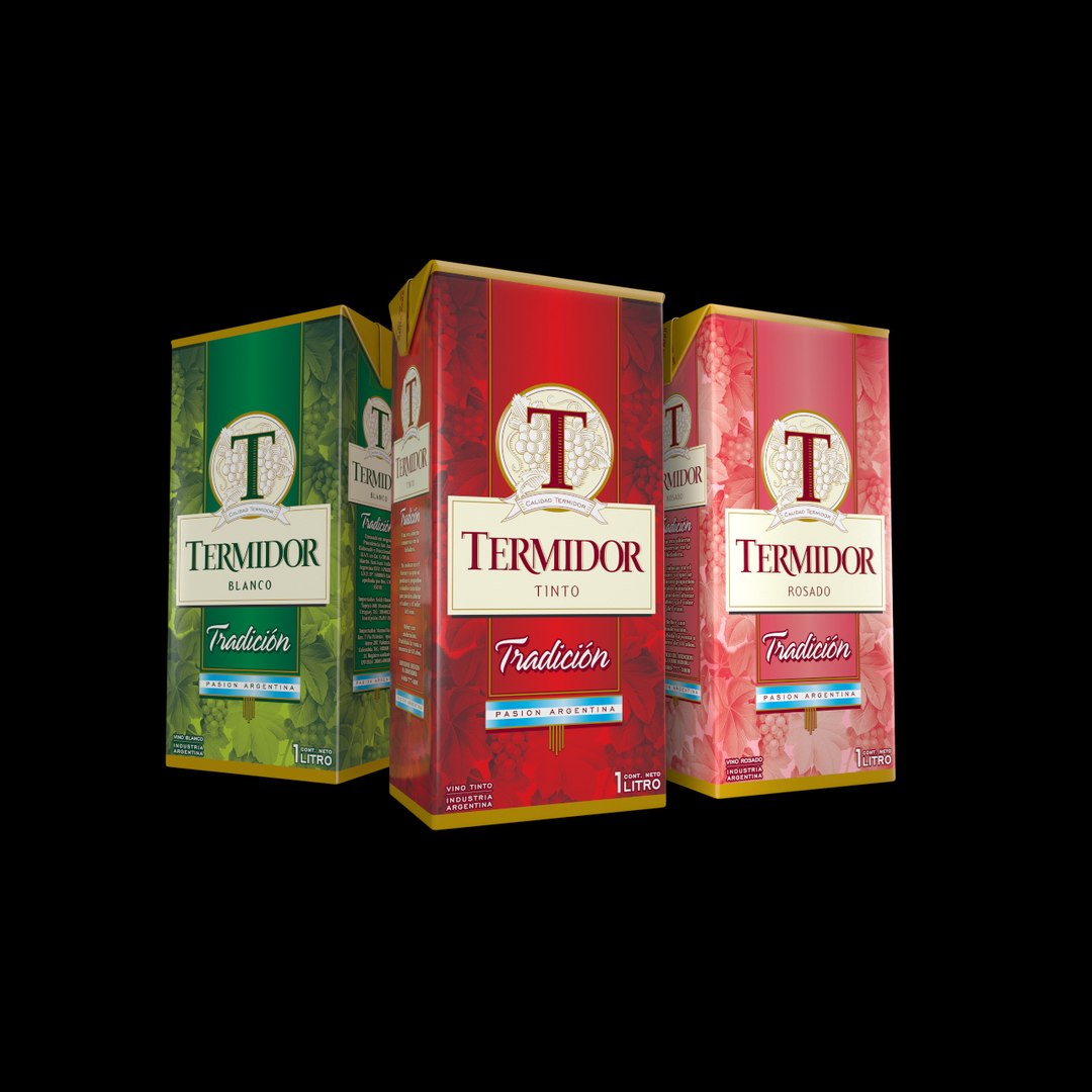 3d Model Termidor Wine