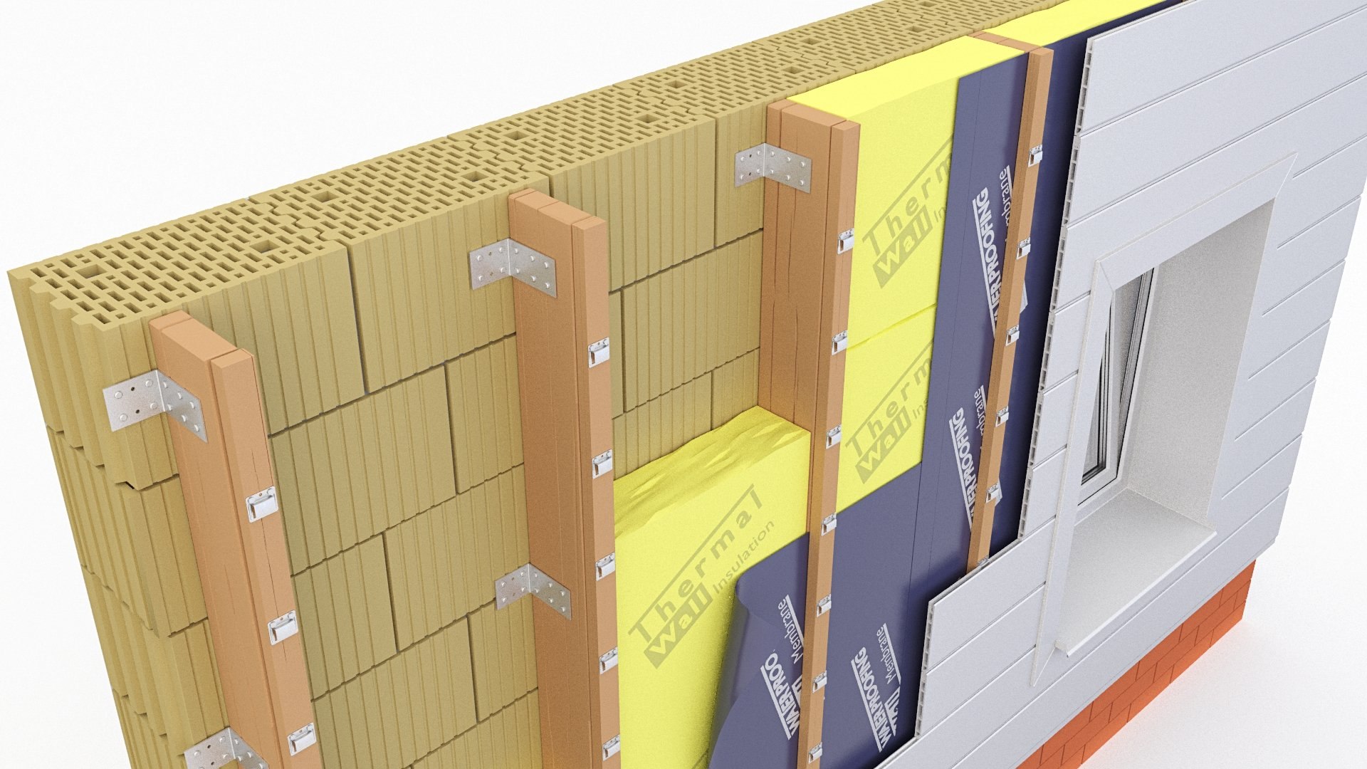 3D Facade Wall Panels - TurboSquid 1524027