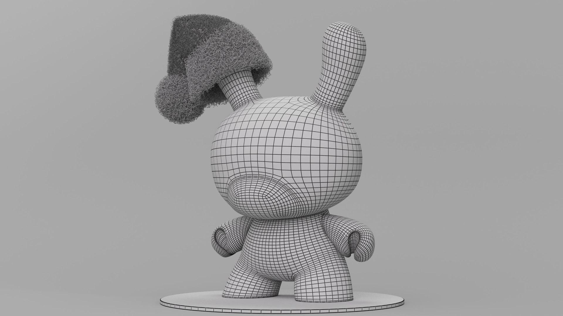 3D Kidrobot Elf 12 inch Christmas Set Dunny - TurboSquid 1825842