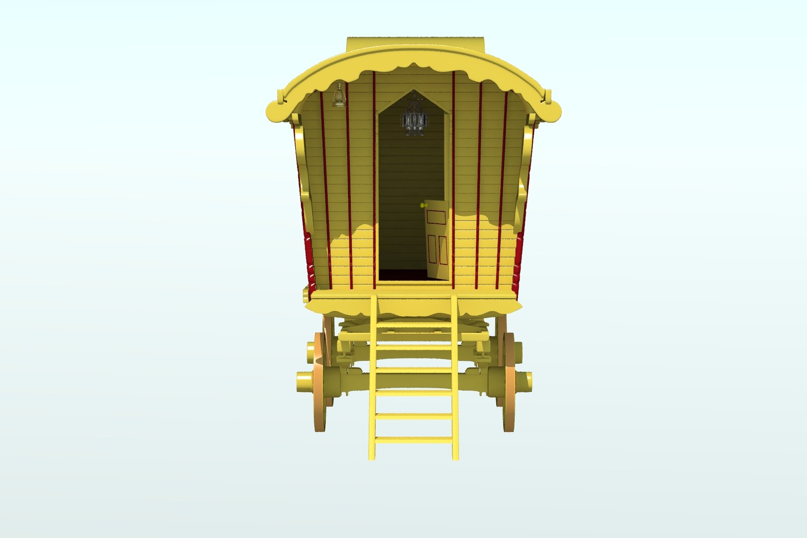 Gypsy Caravan 3d Dxf