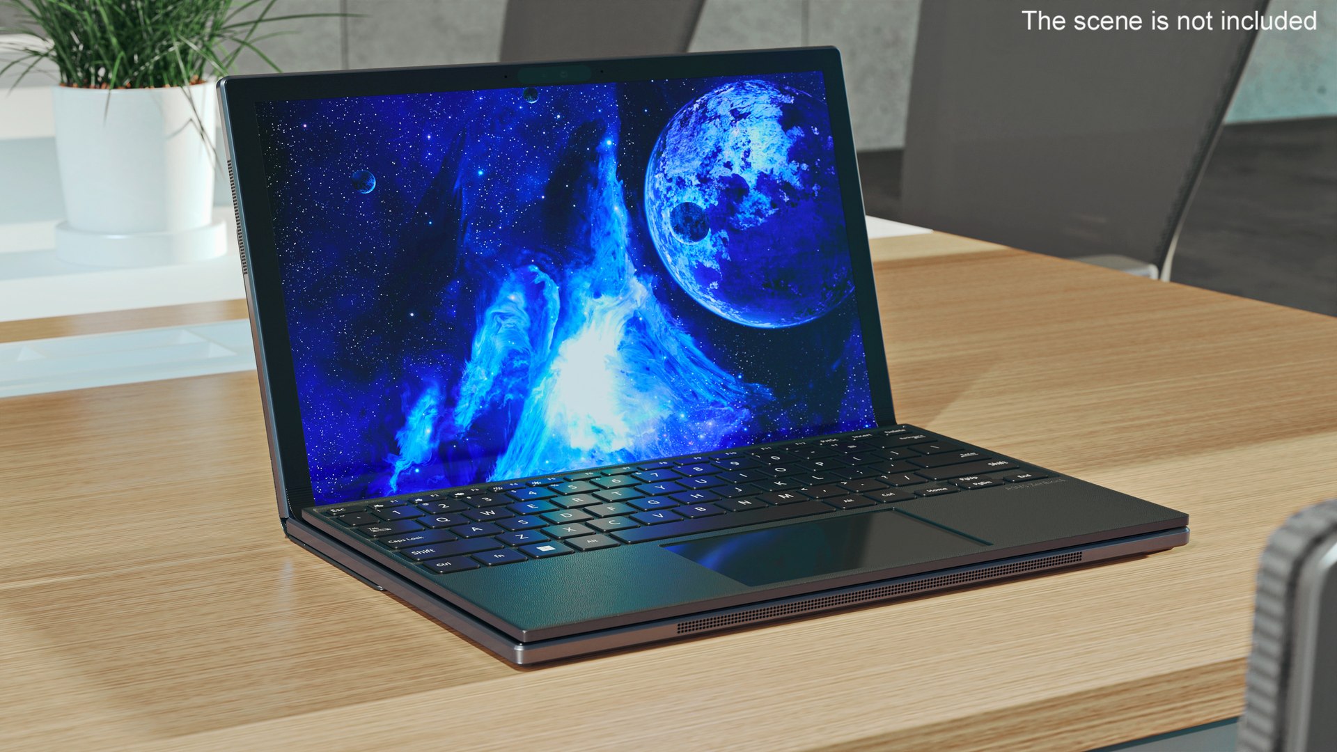 3D Model Flexible ASUS Zenbook 17 Fold Rigged - TurboSquid 1919149