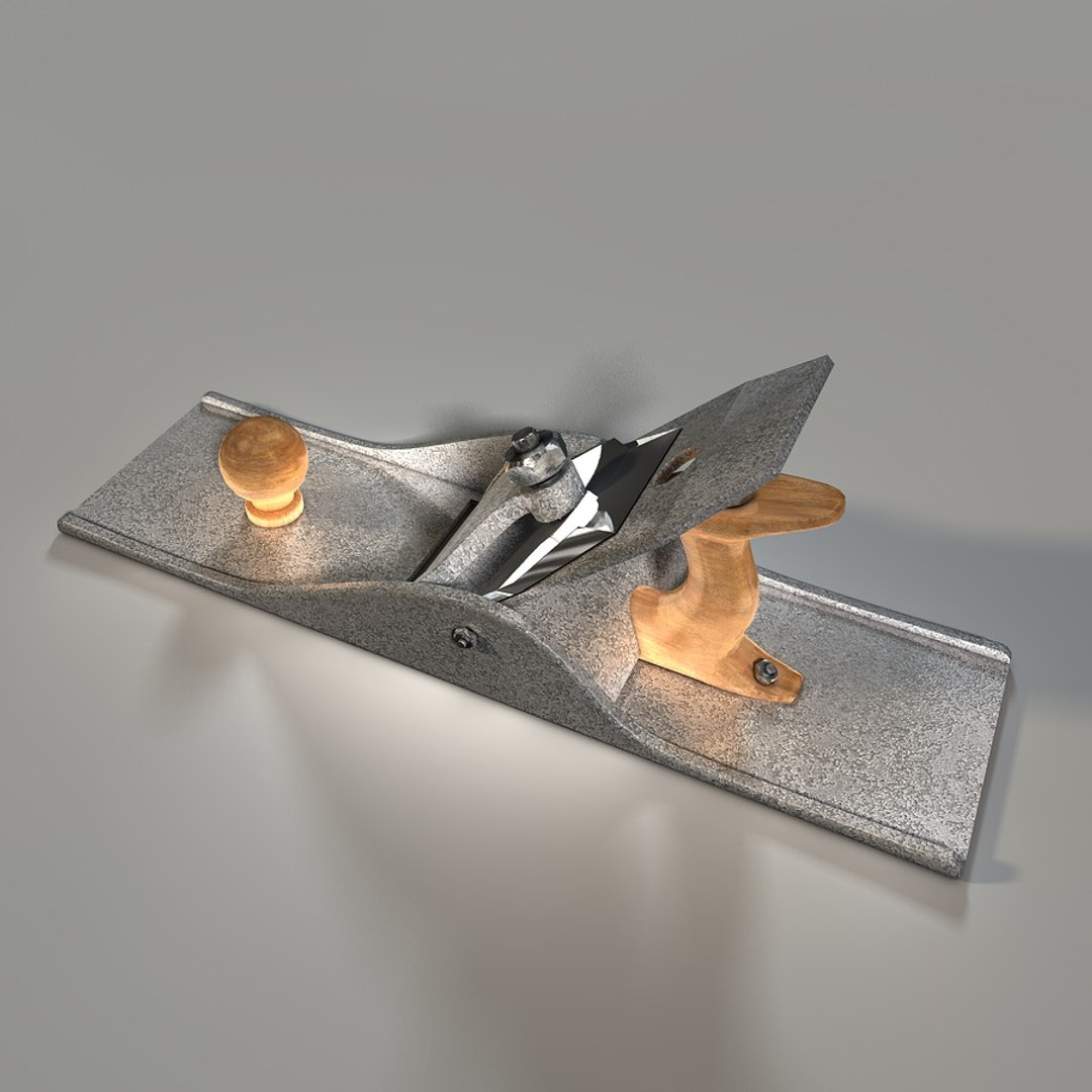 Hand Plane 3d Model