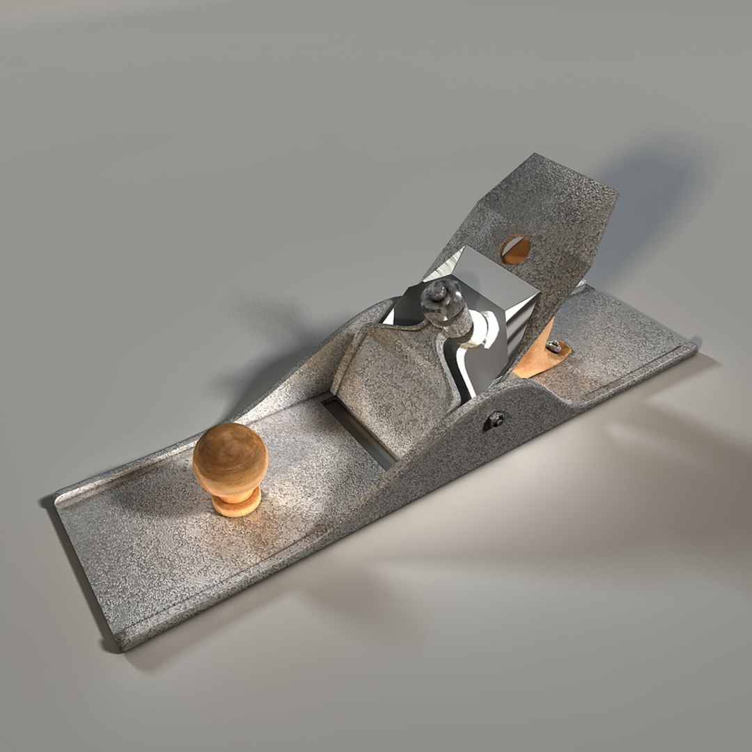 Hand Plane 3d Model