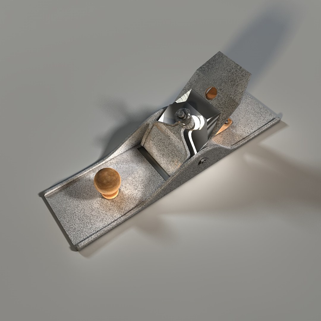 Hand Plane 3d Model