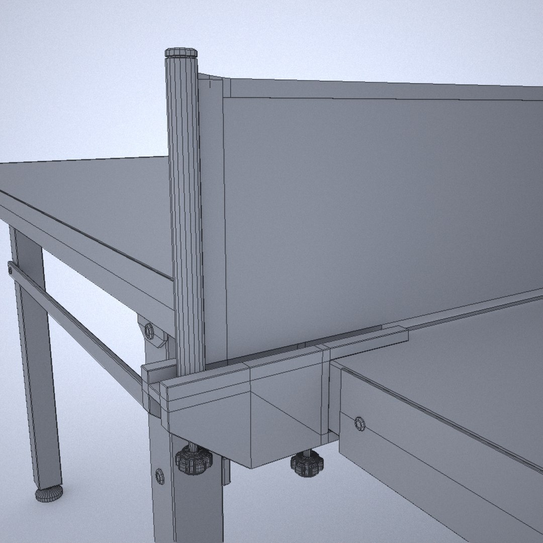 3ds Max Ping Pong Table