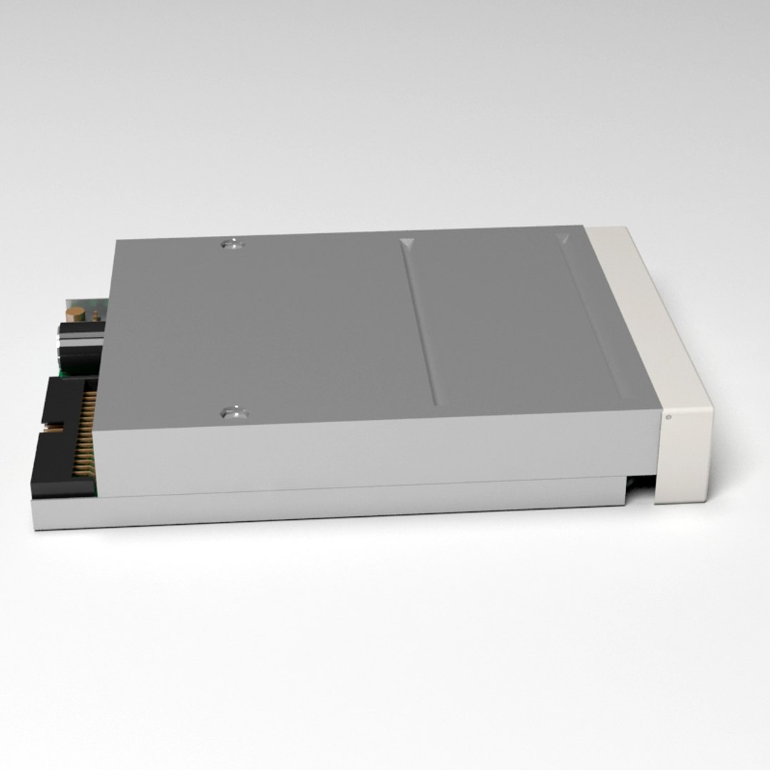 3d Model Floppy Disk Drive