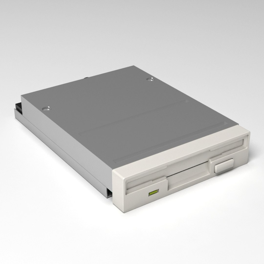 3d Model Floppy Disk Drive