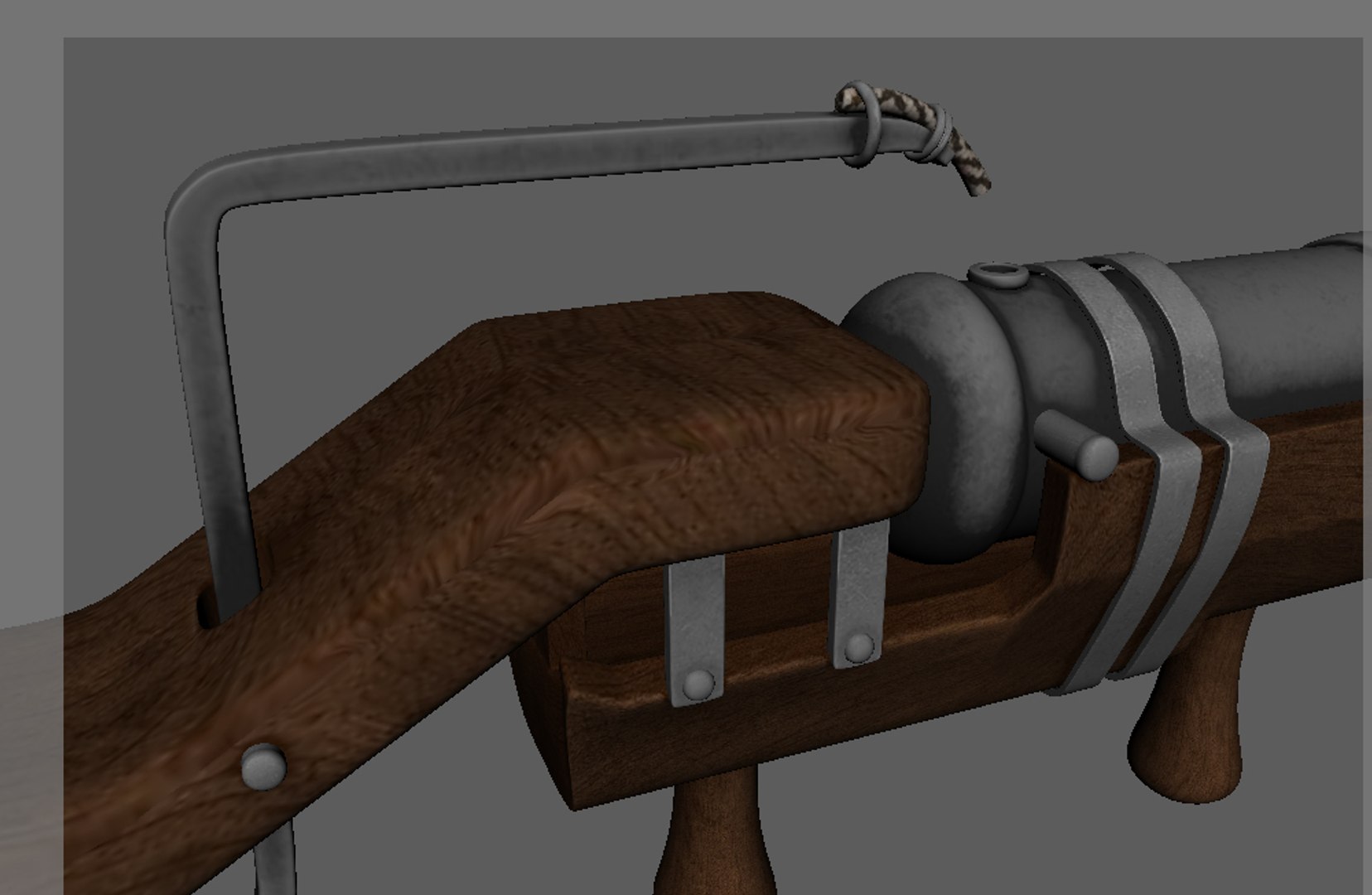 Medieval HandCannon 3D Model Lowpoly Low-poly 3D Model 3D - TurboSquid ...