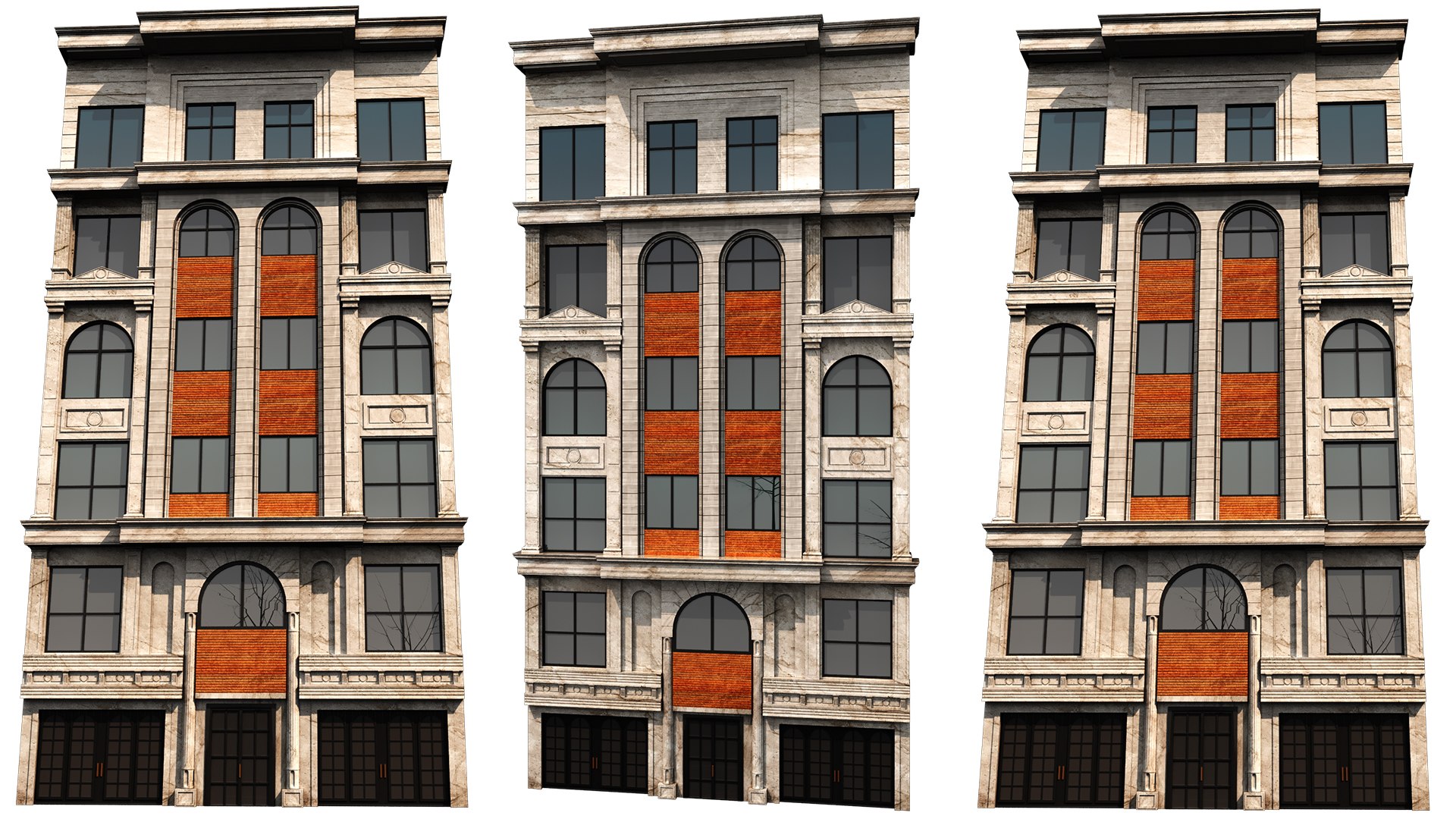 Luxury Building 4 3D Model - TurboSquid 2341735