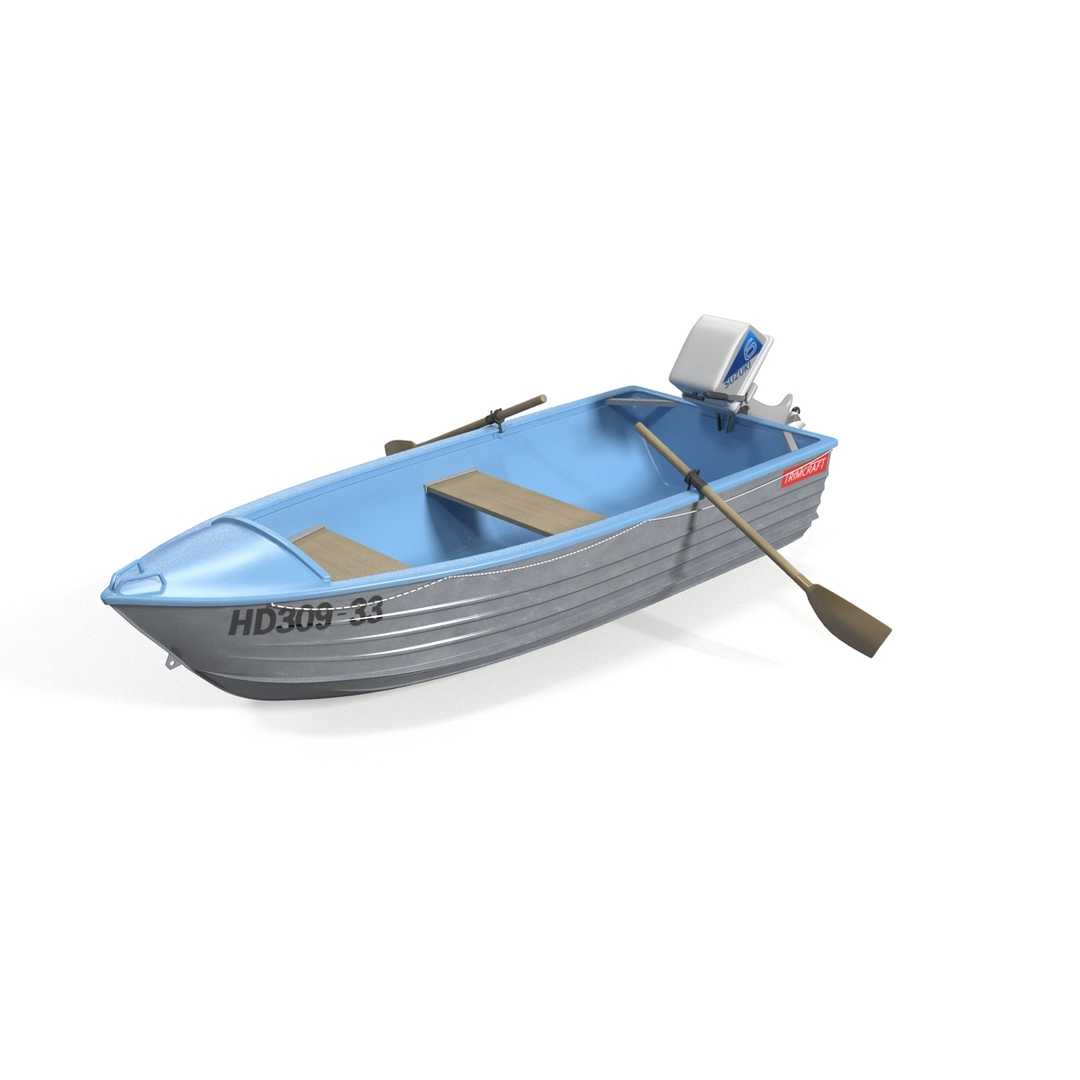 3d Model Trimcraft Boat