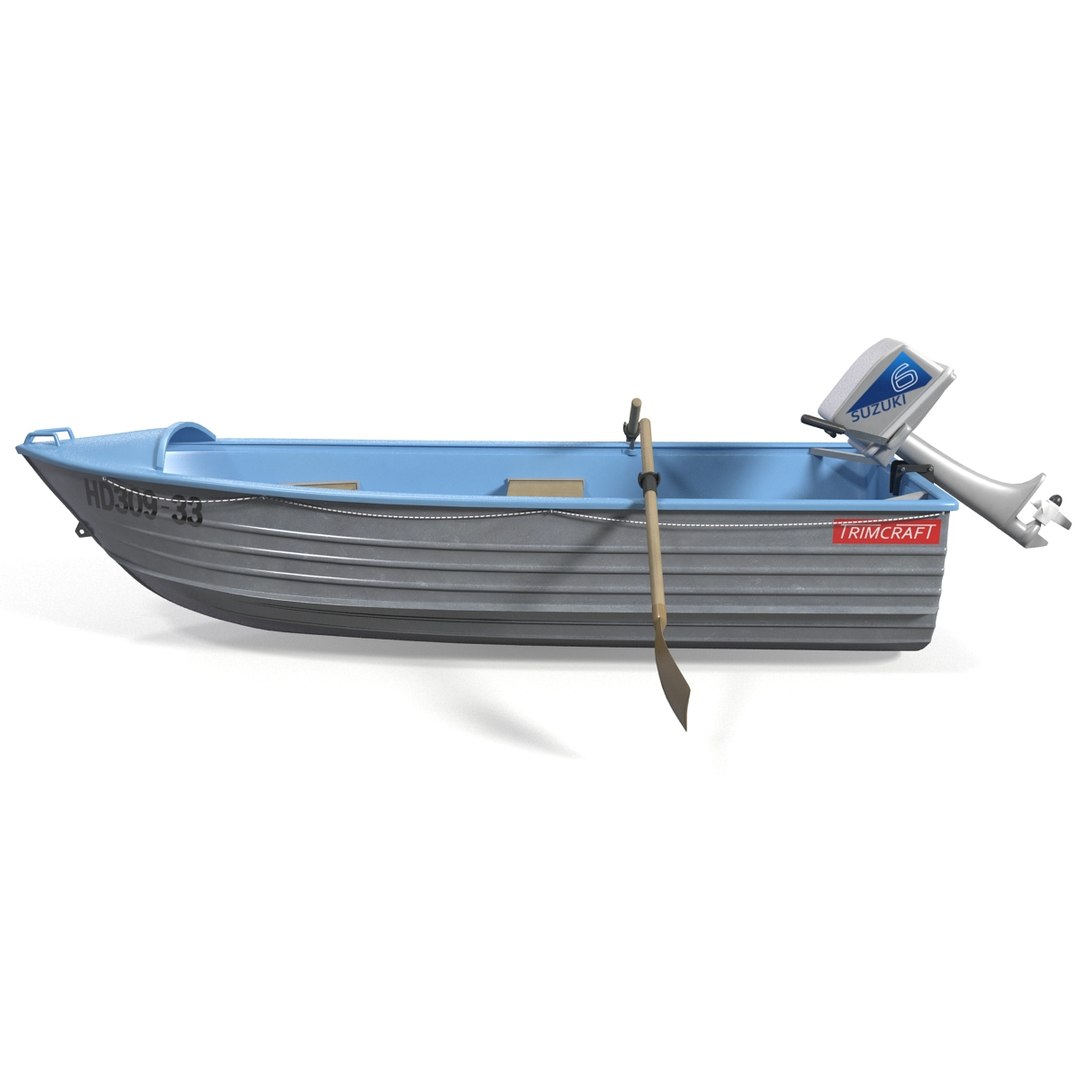3d Model Trimcraft Boat