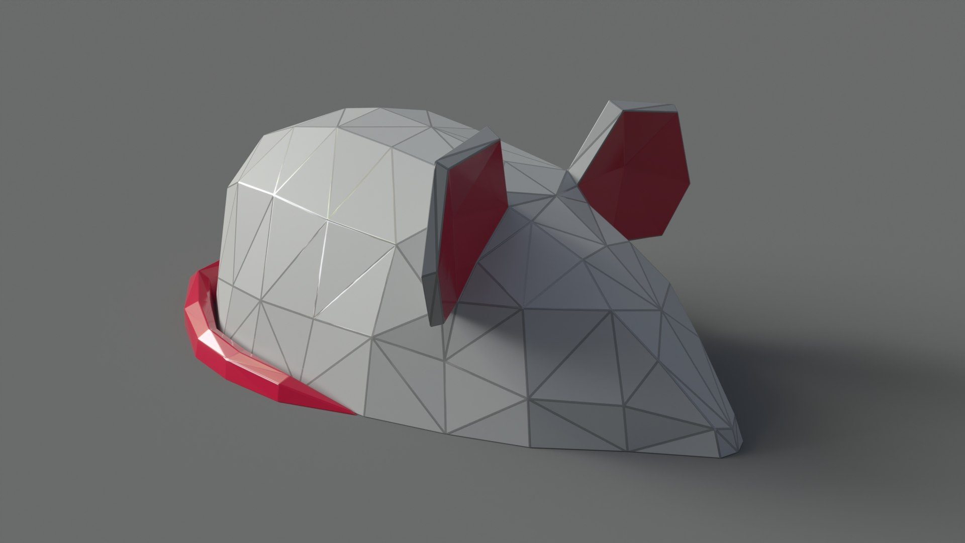 Mouse Polygonal Model - TurboSquid 1726617