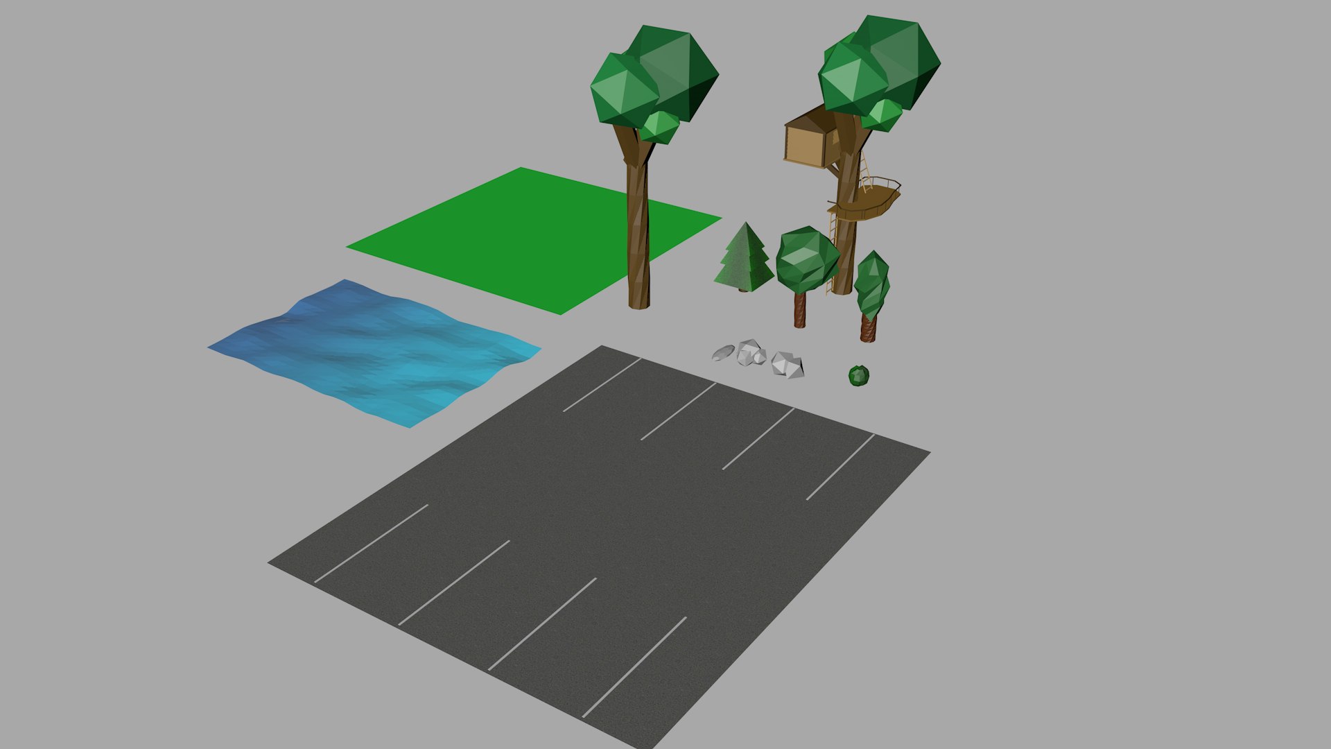 3D Simple Rural - Assets - TurboSquid 1309042
