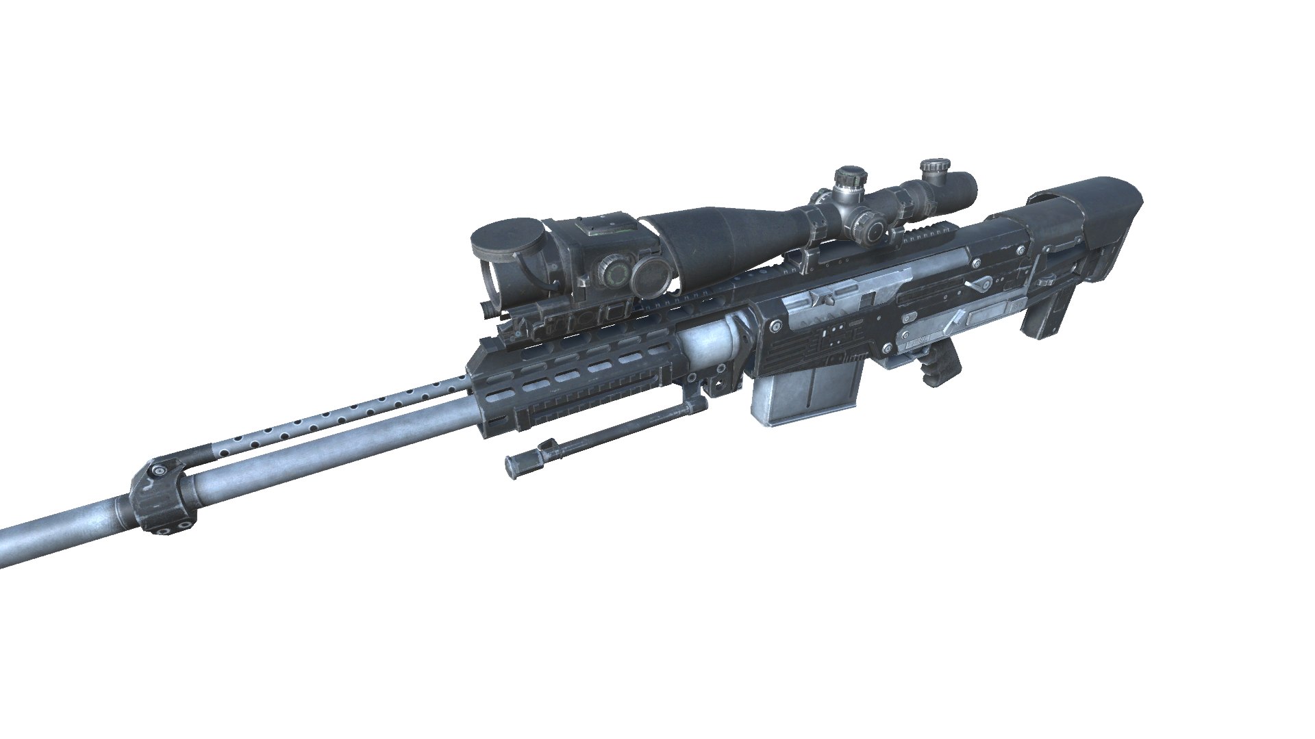 3D Model 22-AS50-gun Model 3d Game Ready Model Low-poly 3D Model ...