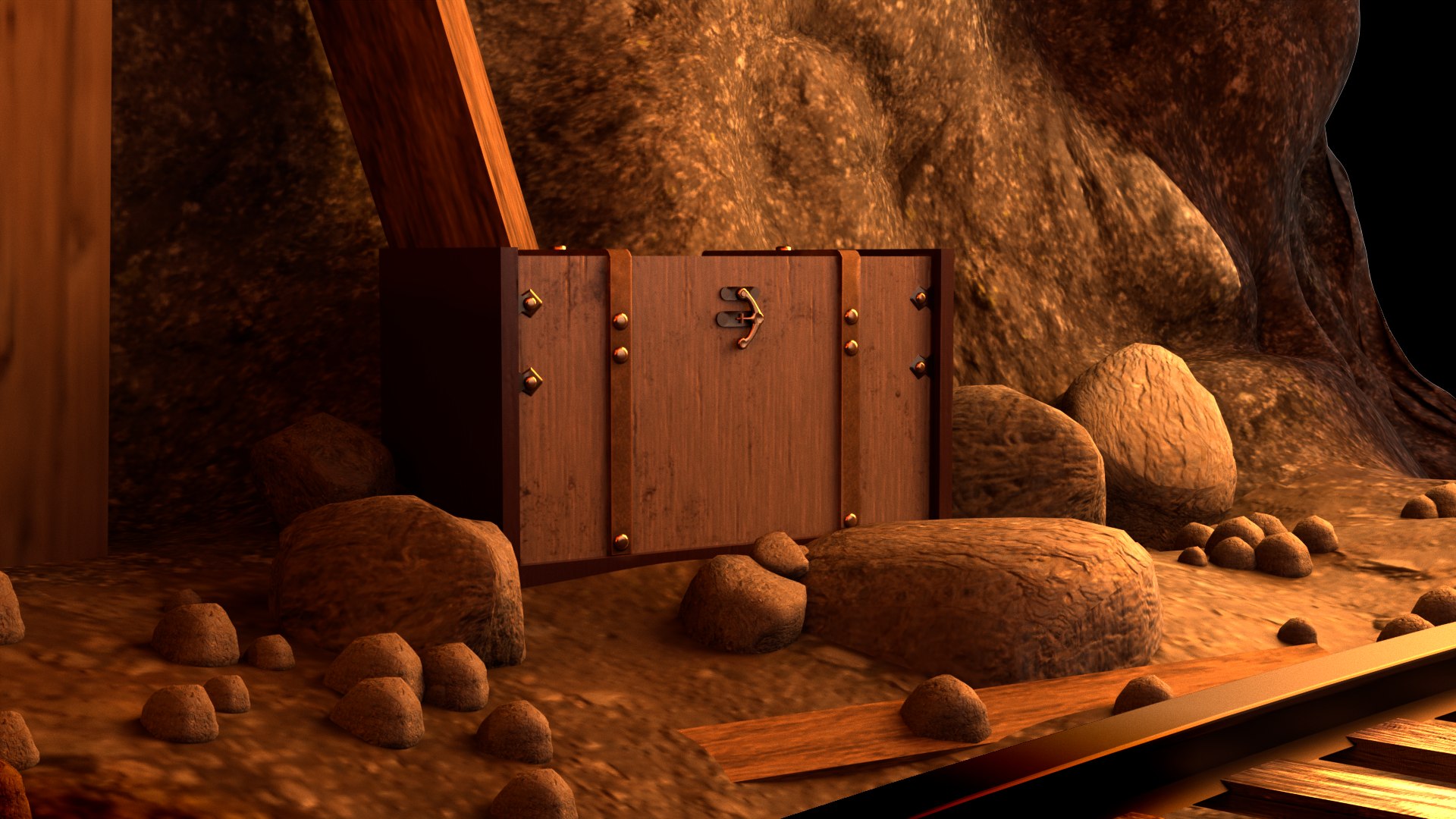 Old Box 3D Model - TurboSquid 1511912